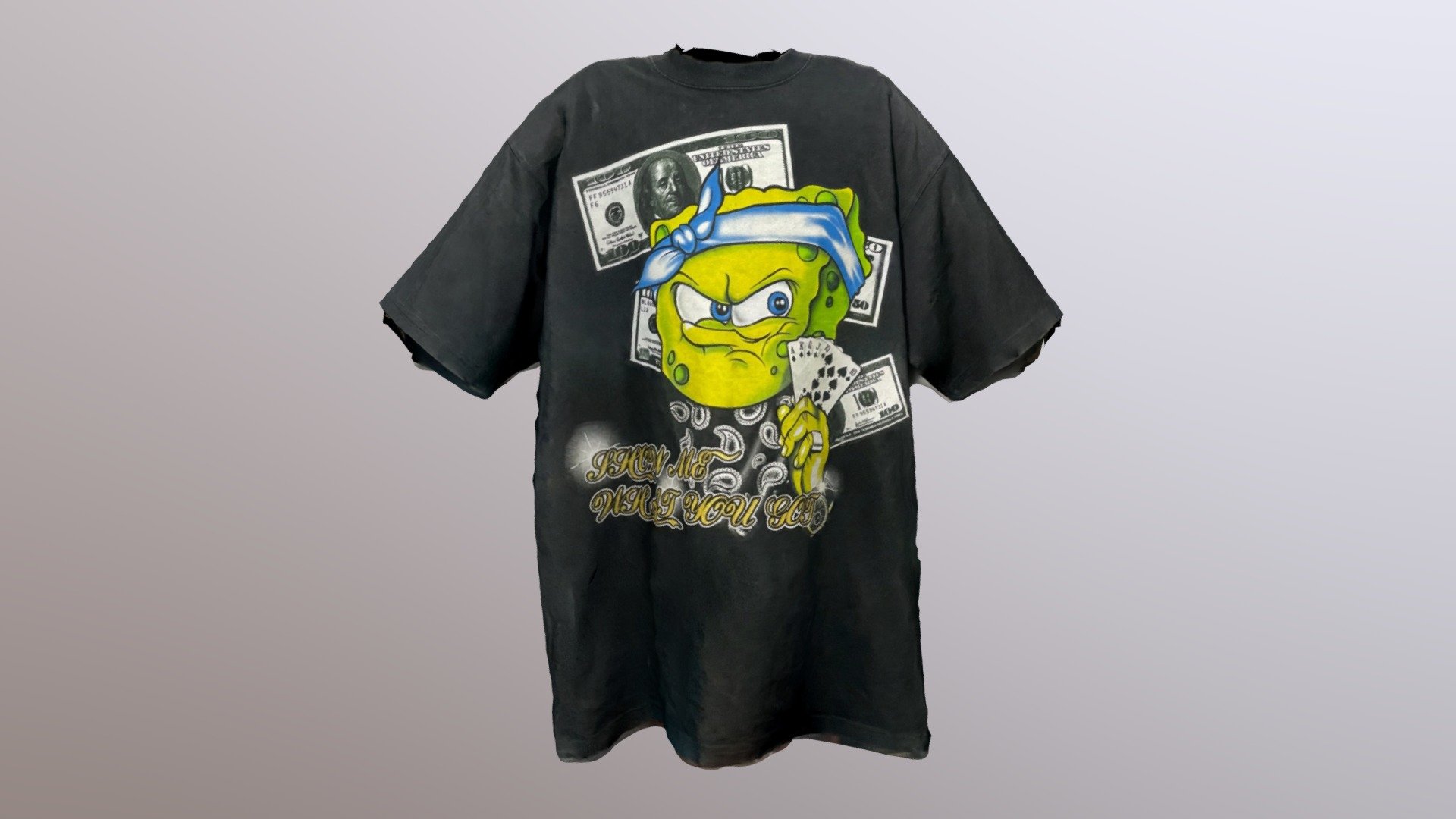 Sponge shirt - Buy Royalty Free 3D model by Glazing [0576aed ...