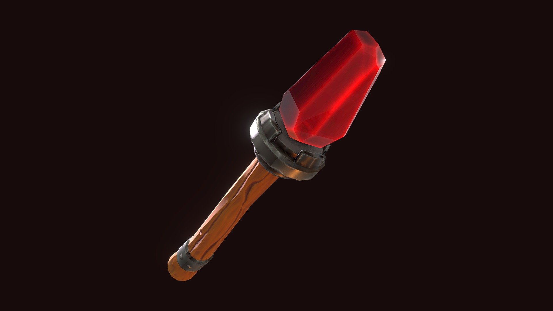 Staff - 3D model by Magnus Isdahl (@Isdahl) [0579009] - Sketchfab