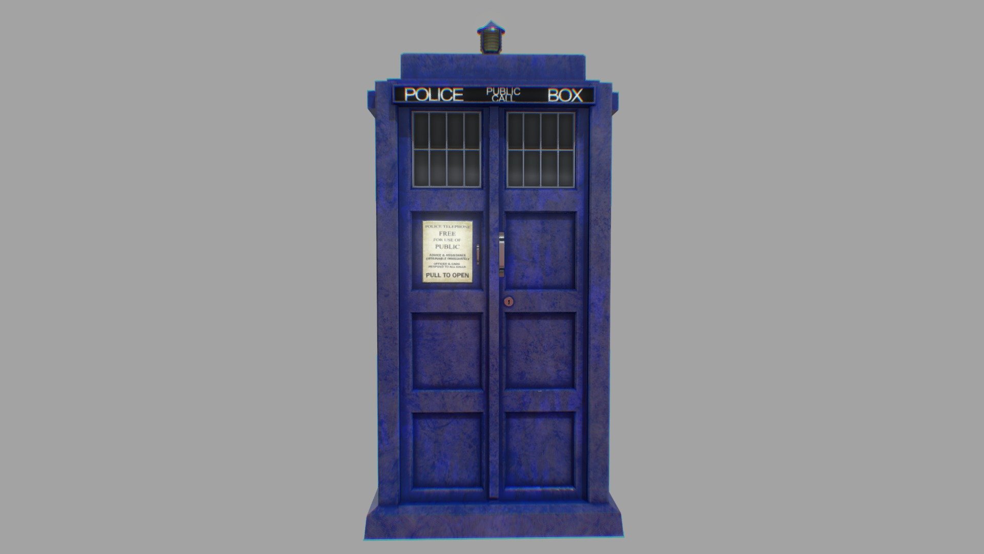 Tardis - Doctor Who - Download Free 3D model by Graveyart [05790af ...