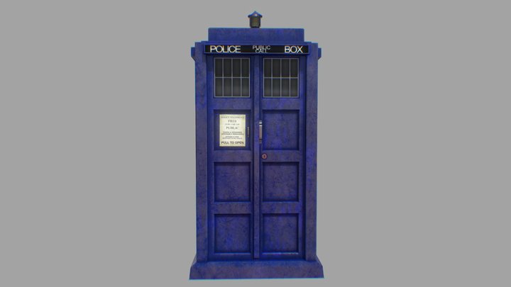 Tardis 3D models - Sketchfab