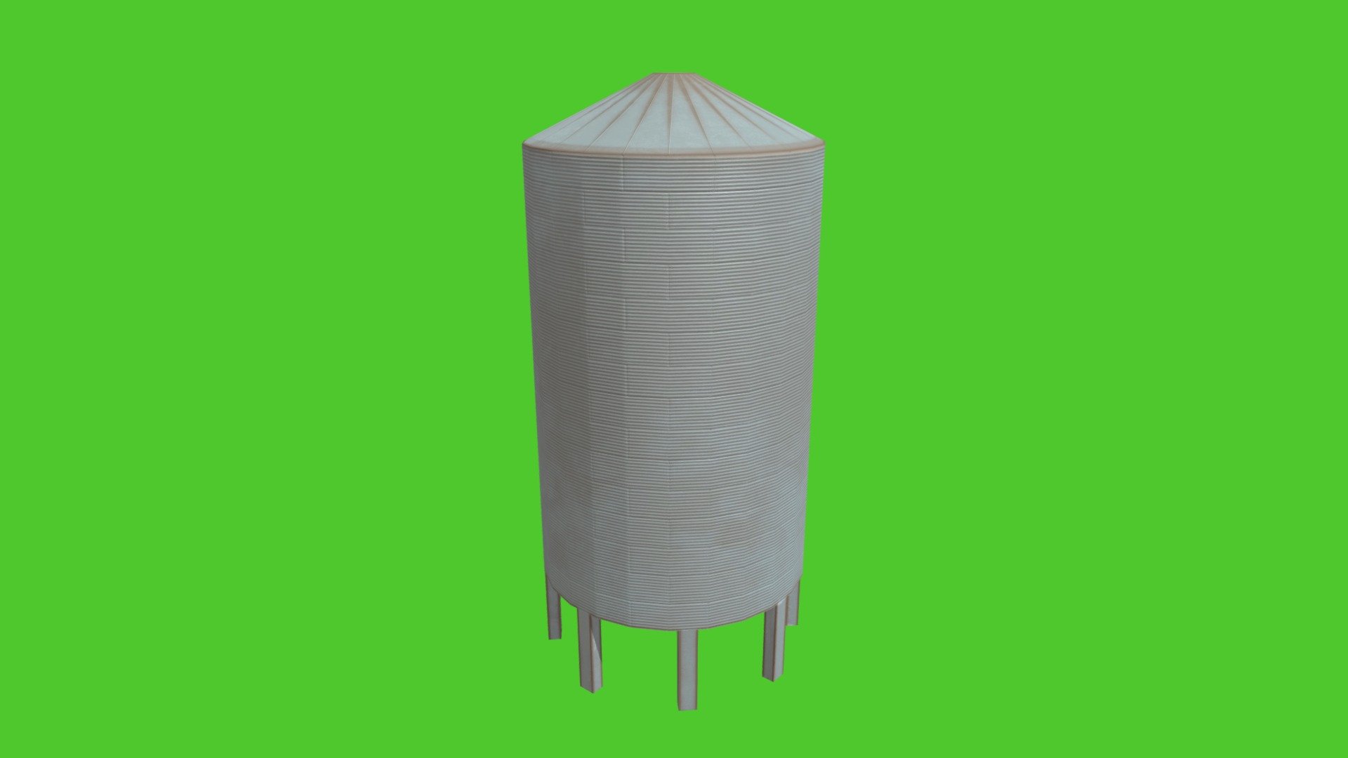 grain_silo_-_low_poly_game_ready - Download Free 3D model by ap-school ...