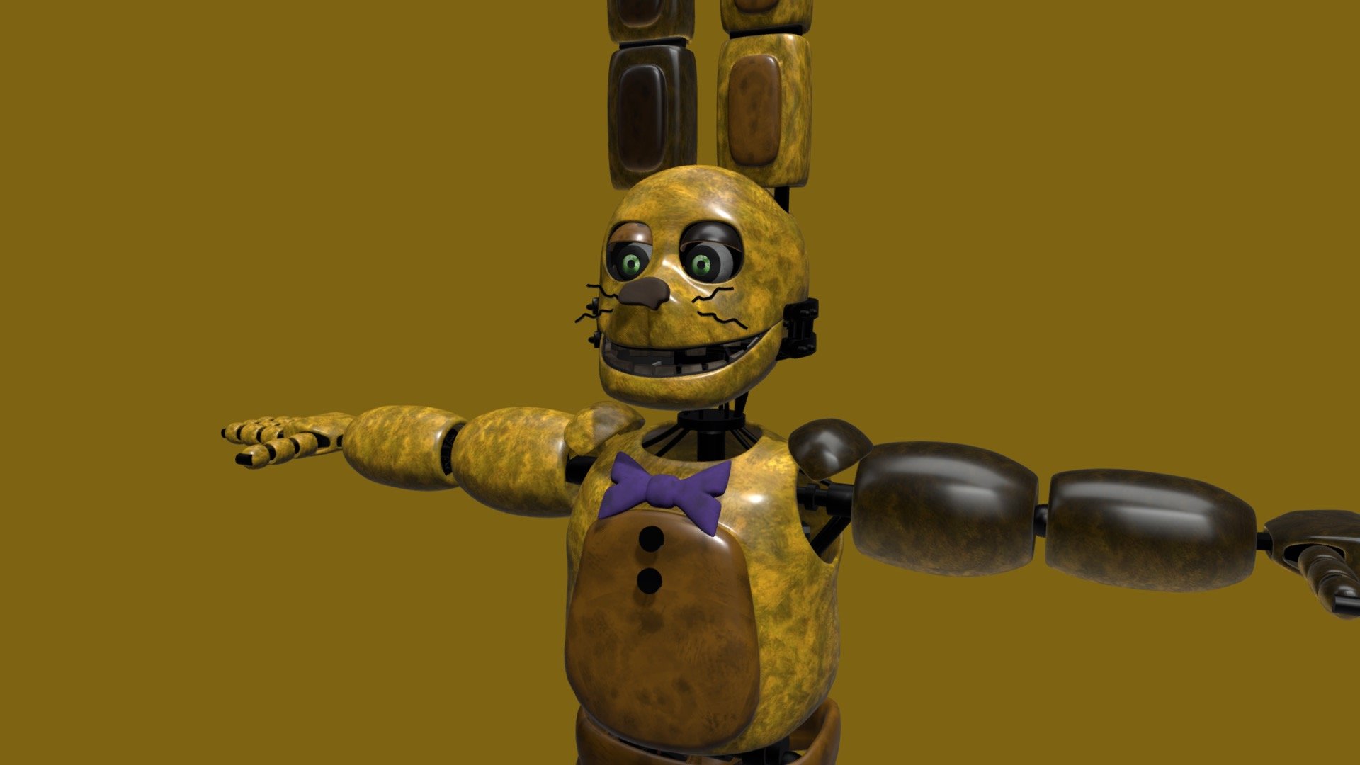 Spring-bonnie v2 - Download Free 3D model by 🩸Bloodmc🩸 (@Fazbearcool ...