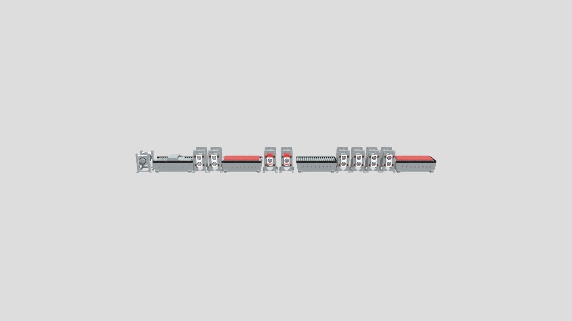 Slab Rolling Mill - 3D model by Zain Awan (@zainawan) [0580314] - Sketchfab