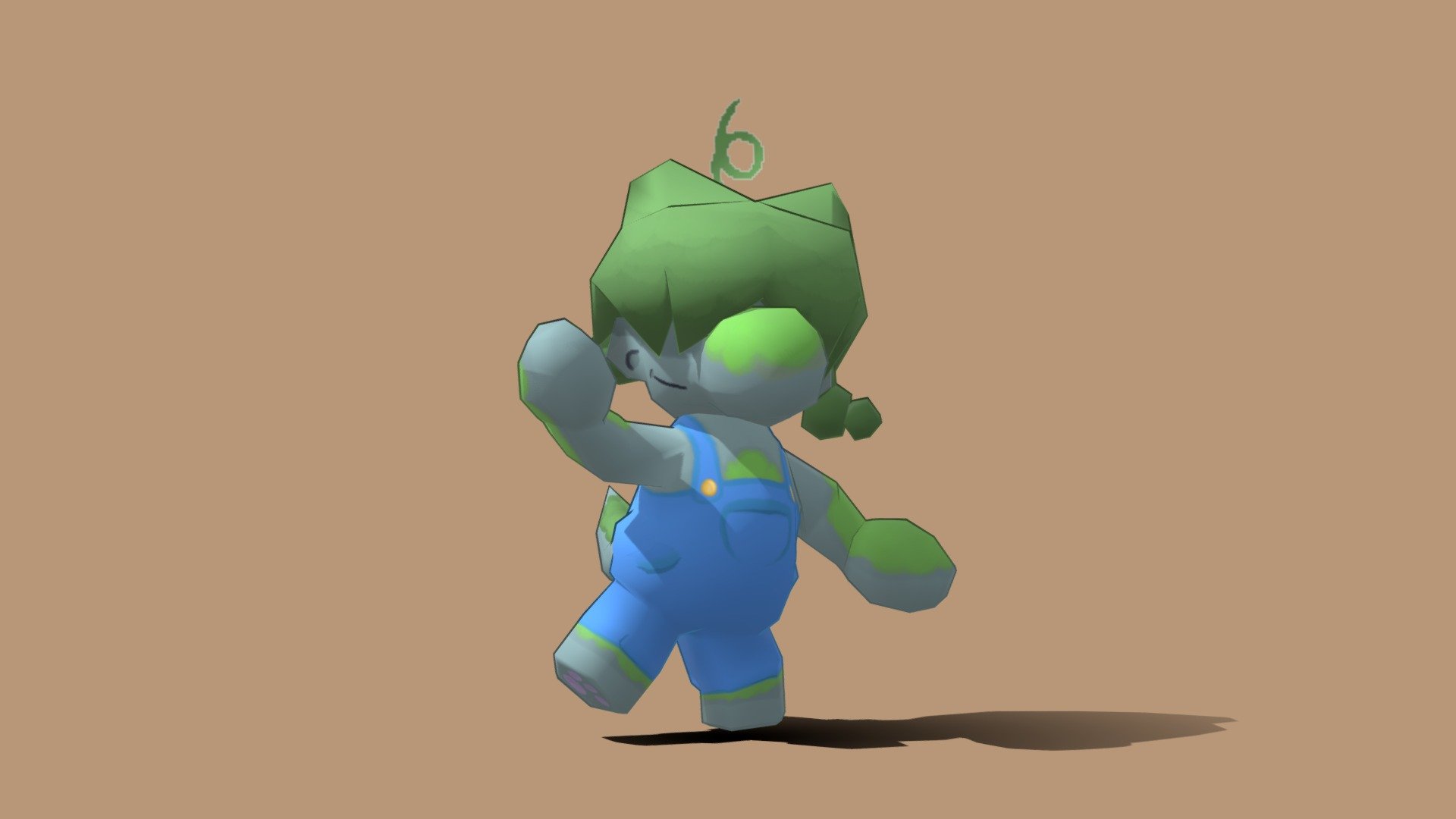 Moss Girl - 3D model by Alice (@alisona) [0580f01] - Sketchfab