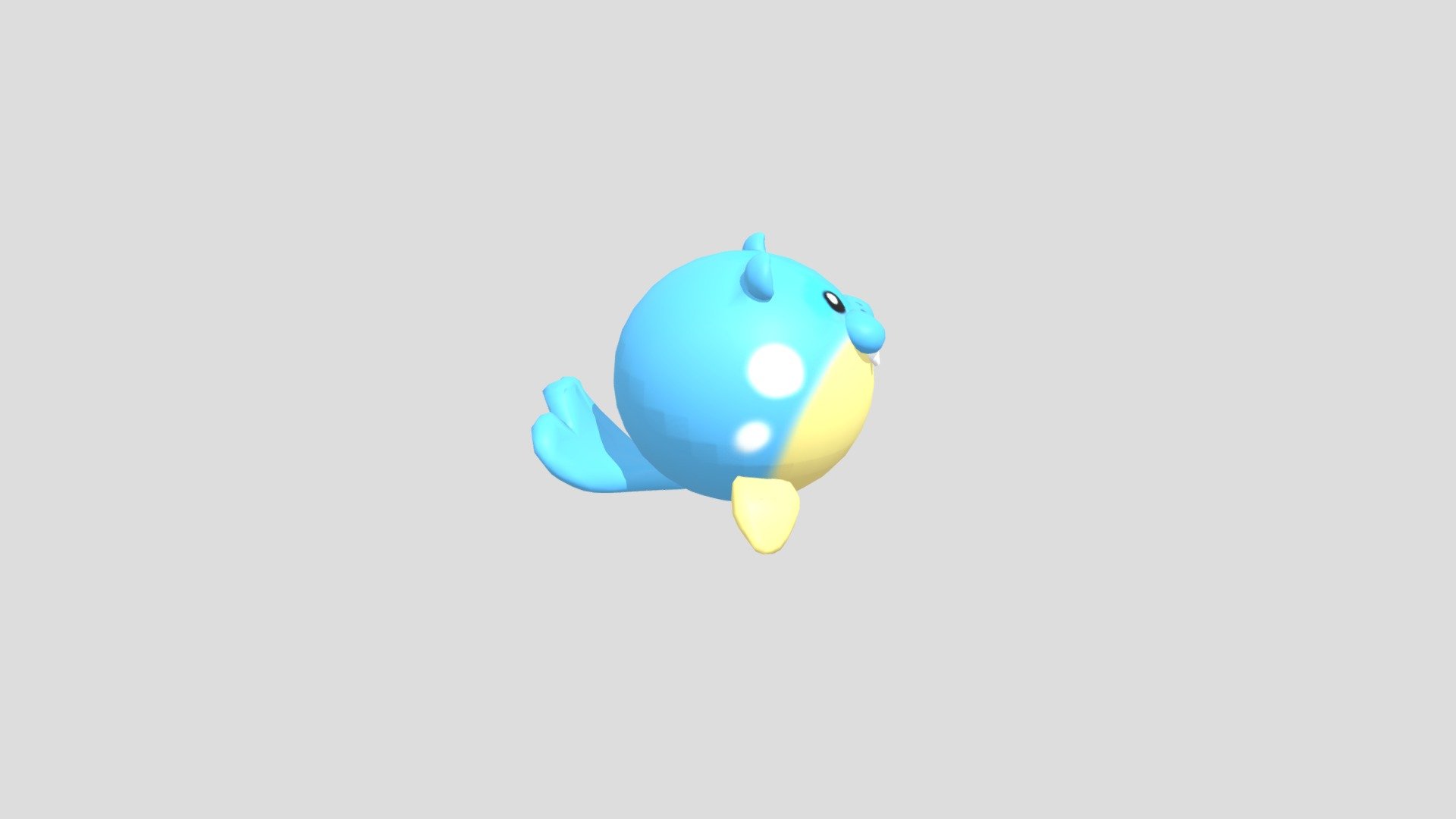 Spheal Pokemon - Download Free 3D model by Stopapypa [05815c4] - Sketchfab