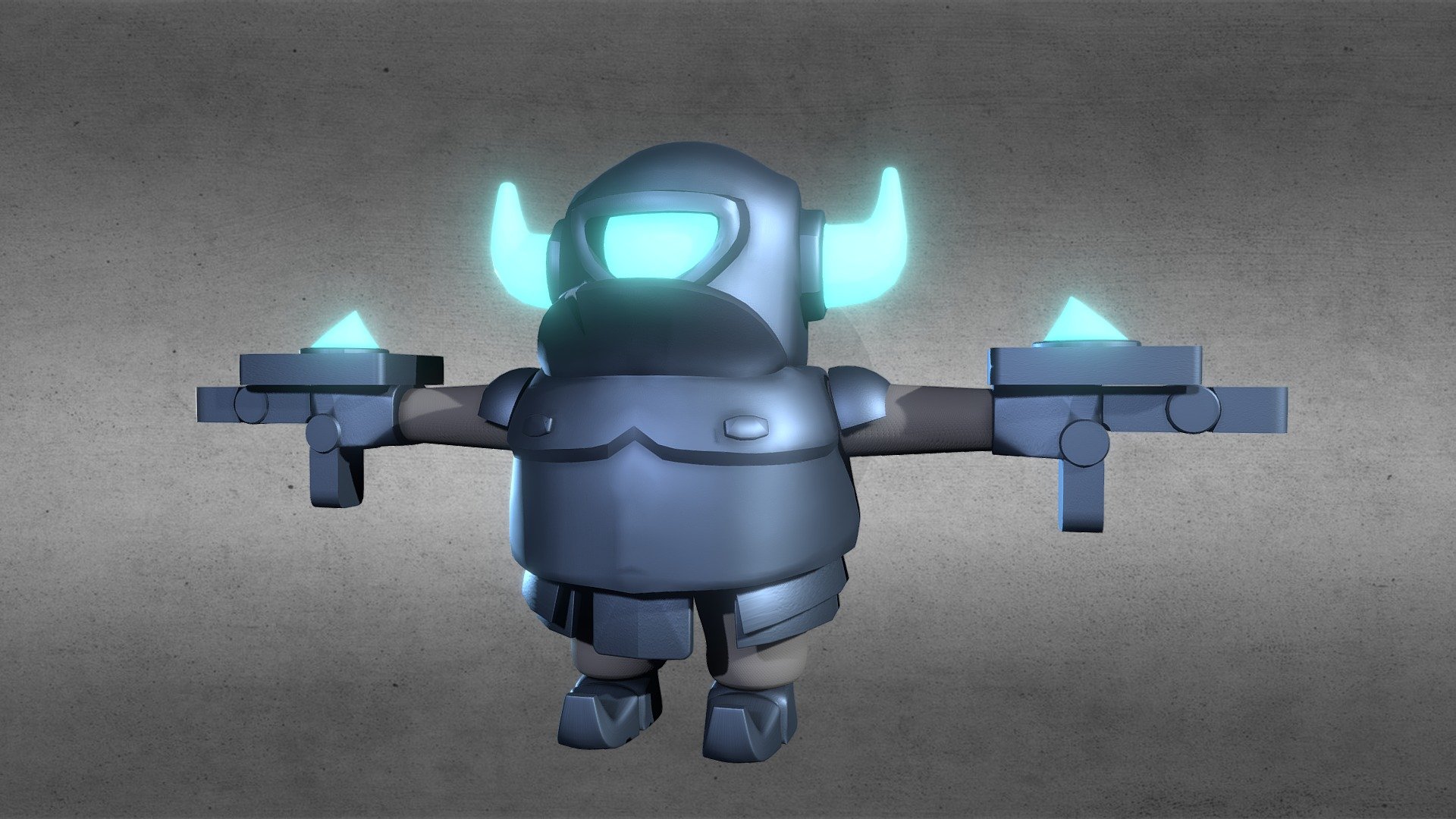 mini pekka clash royale - 3D model by santuarroyo [058336d] - Sketchfab