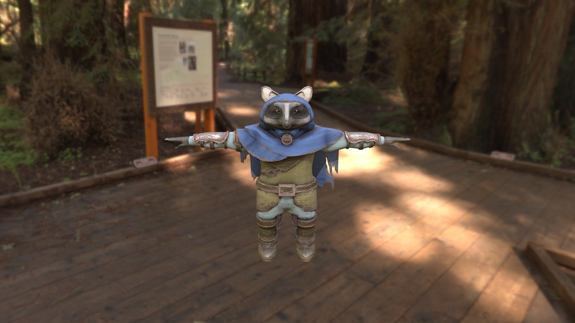 Raccoon Rogue (ARTSTDIO 380 Project) - 3D model by ecmeinecke [0583dea ...