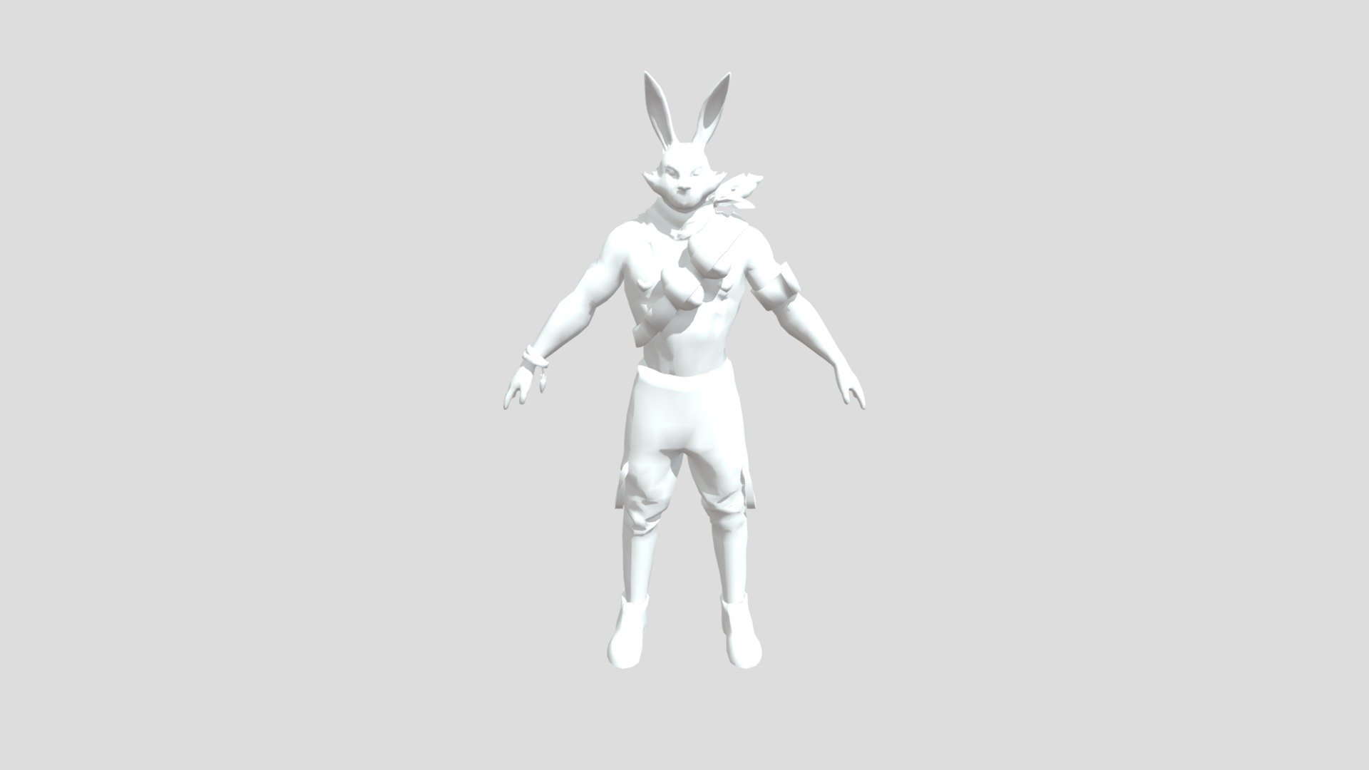 FREE FIRE NEW BUNNY BUNDLE 3D MODEL BY FFXAN - 3D model by Nitish_ff ...