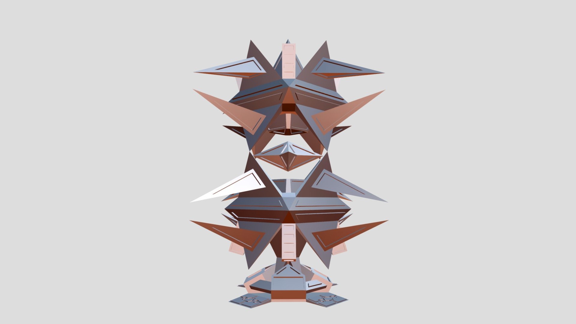 The Sentinel Crystal Tower Of The Sacred Few - Download Free 3D model ...