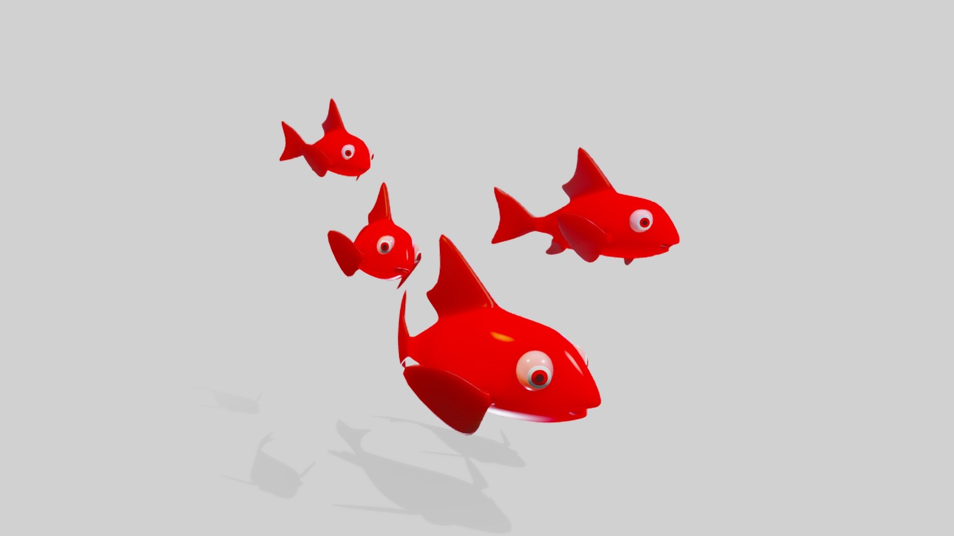 Fish v3 - Download Free 3D model by Chaitanya Krishnan (@chaitanyak ...