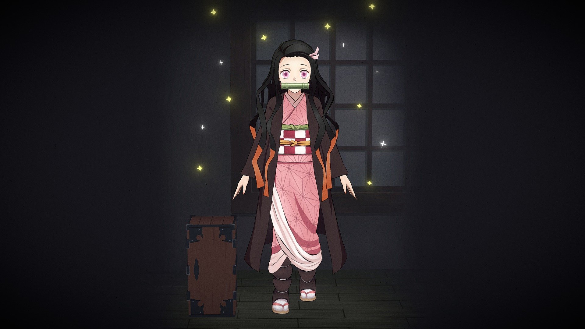 Nezuko - Kimetsu no Yaiba - Buy Royalty Free 3D model by Aisal Kalula ...