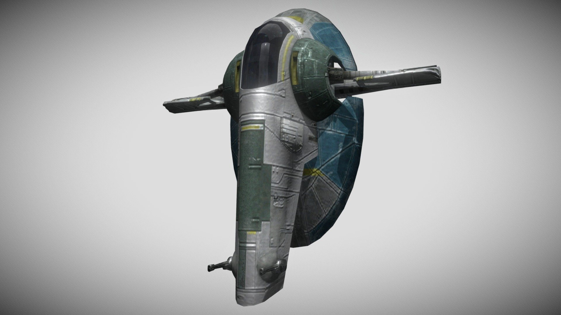 Star Wars Galaxies - Slave I (Jango Fett) - Download Free 3D model by ...