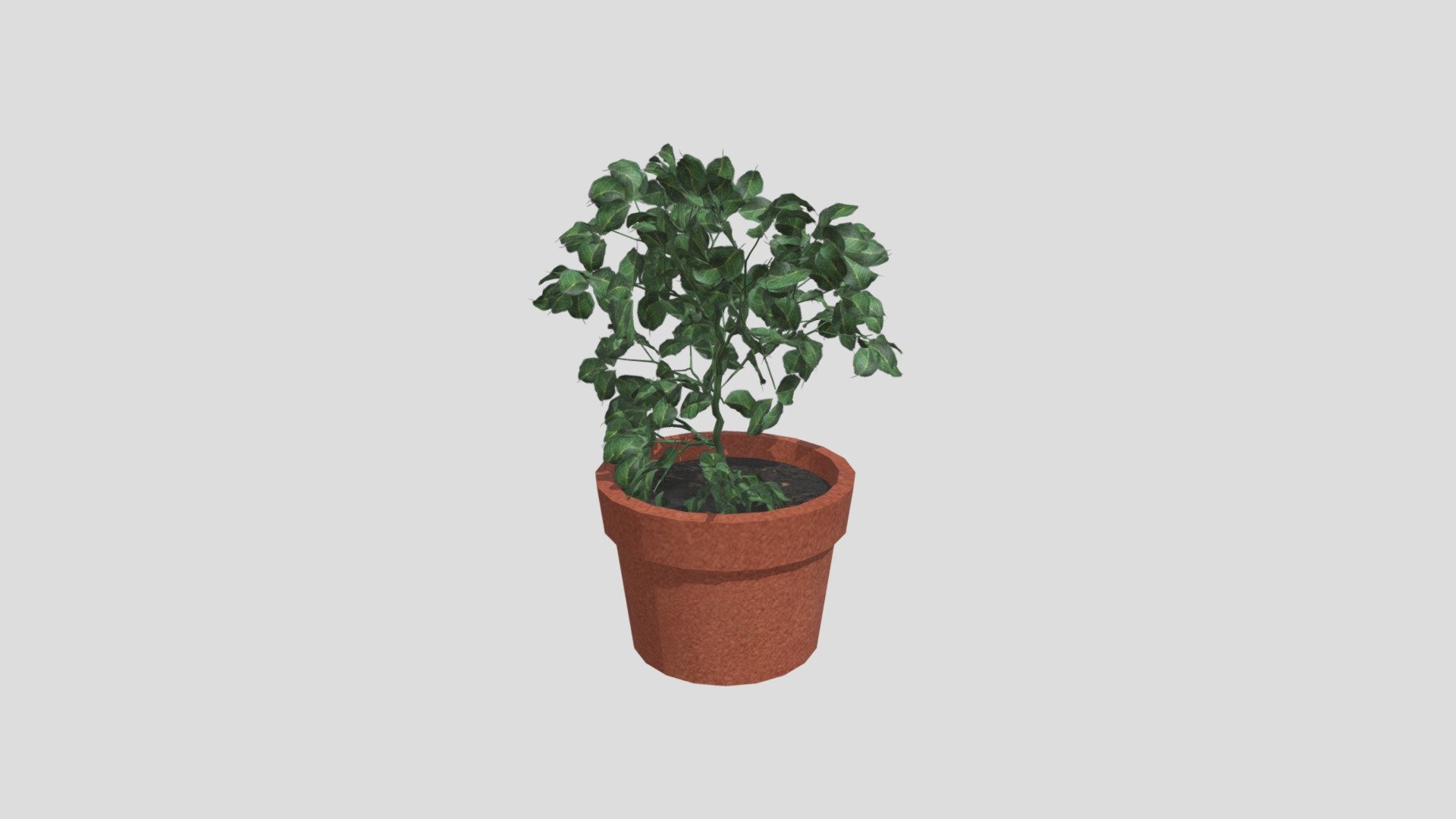 Shrub Game Environment prop - Download Free 3D model by Tirth Pinkal ...