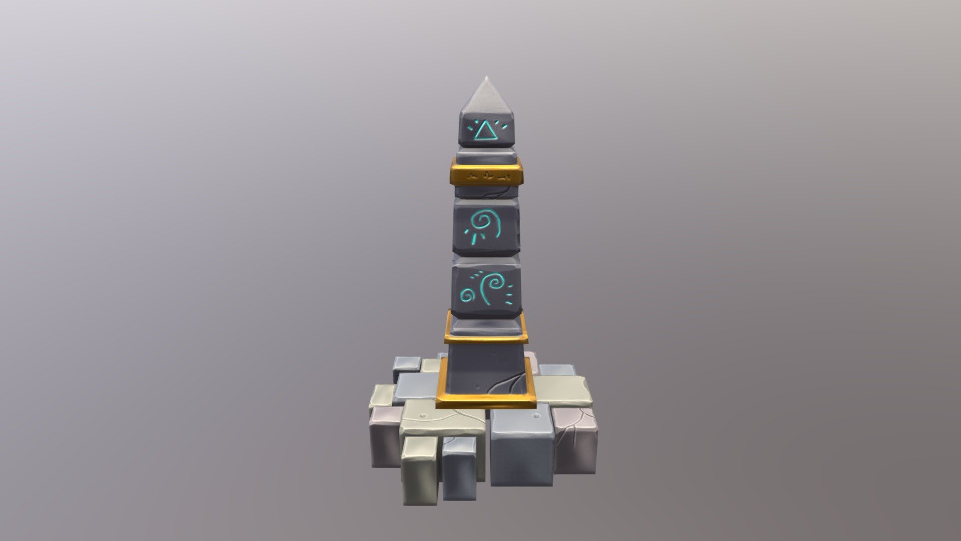 Obelisk - Download Free 3D model by Js_TuruokaJunpei [0590d1b] - Sketchfab