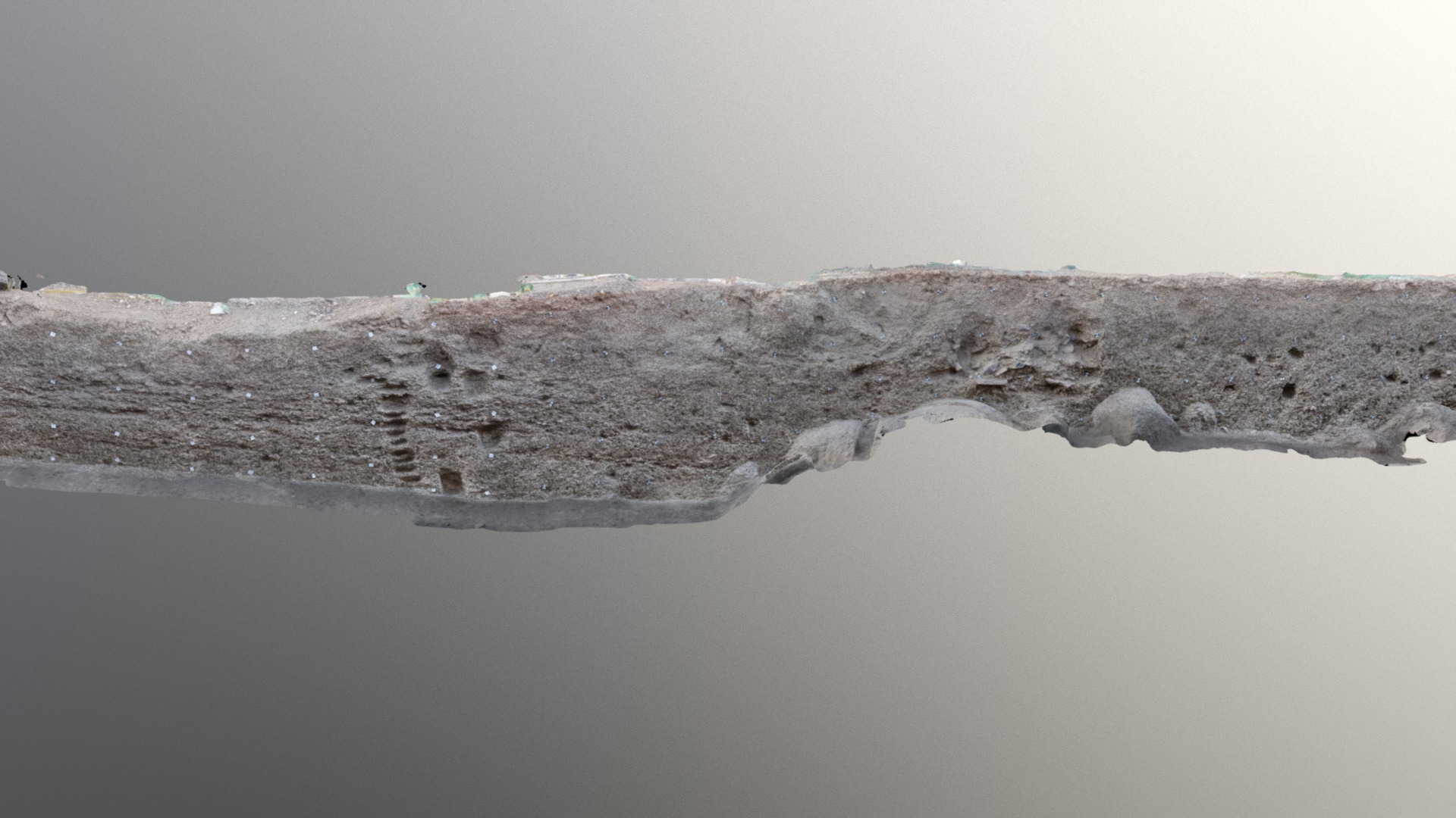 Sonda 25 -profil, v celku, Sabaloka, Sudan - 3D model by Jan Pacina ...