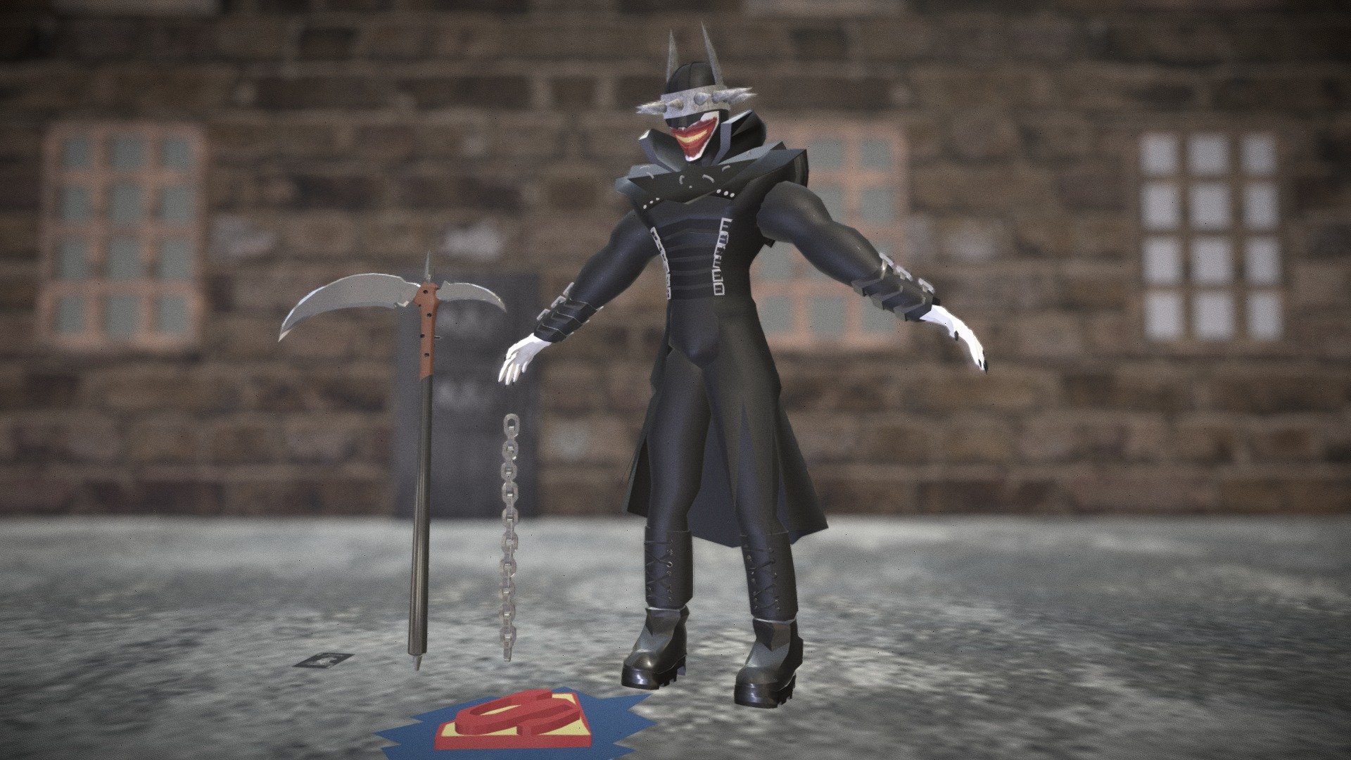 Character - The Batman Who Laughs - 3D model by YMingz (@yming09 ...