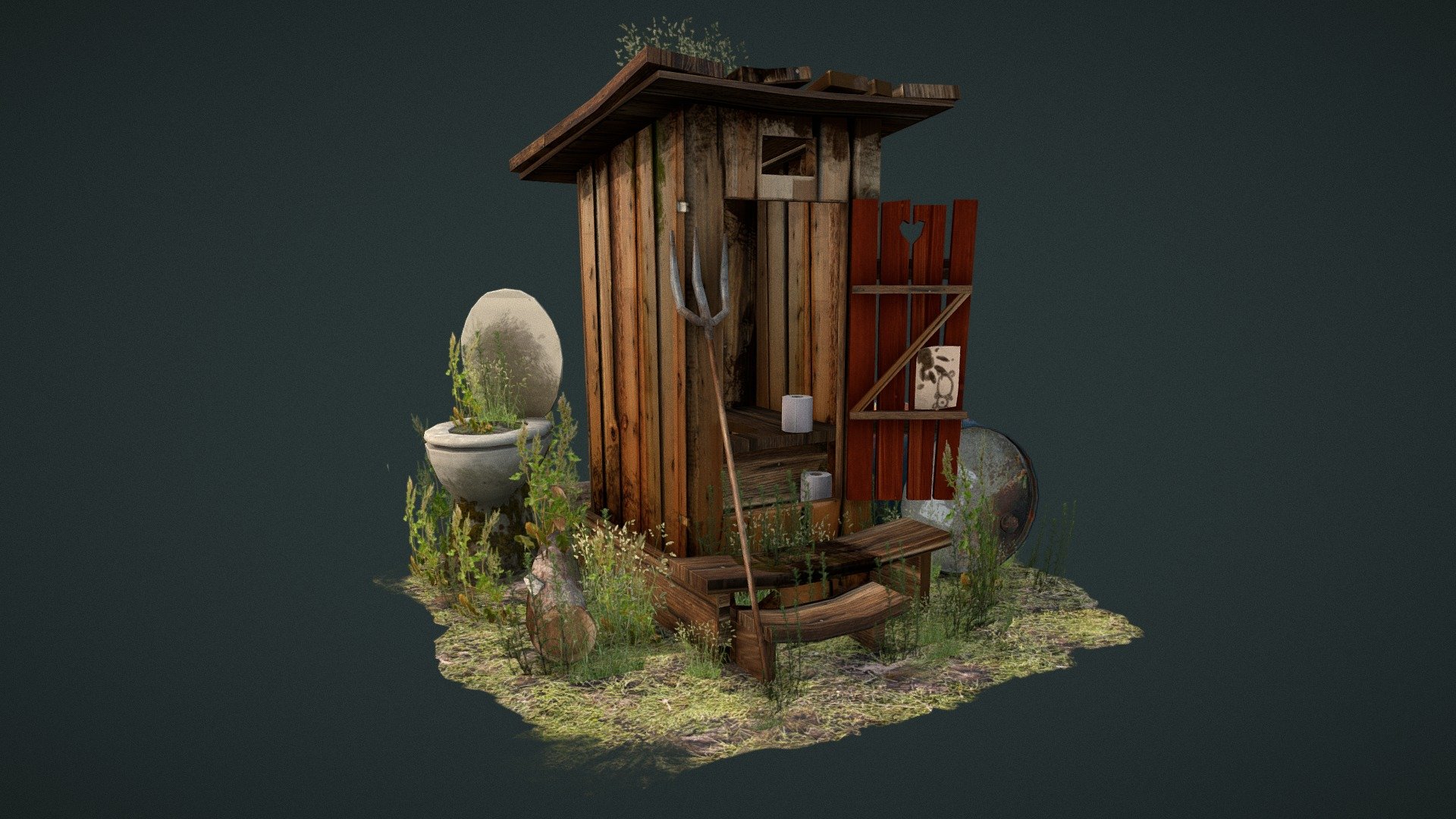 Some props - Download Free 3D model by goedeleg [0593024] - Sketchfab