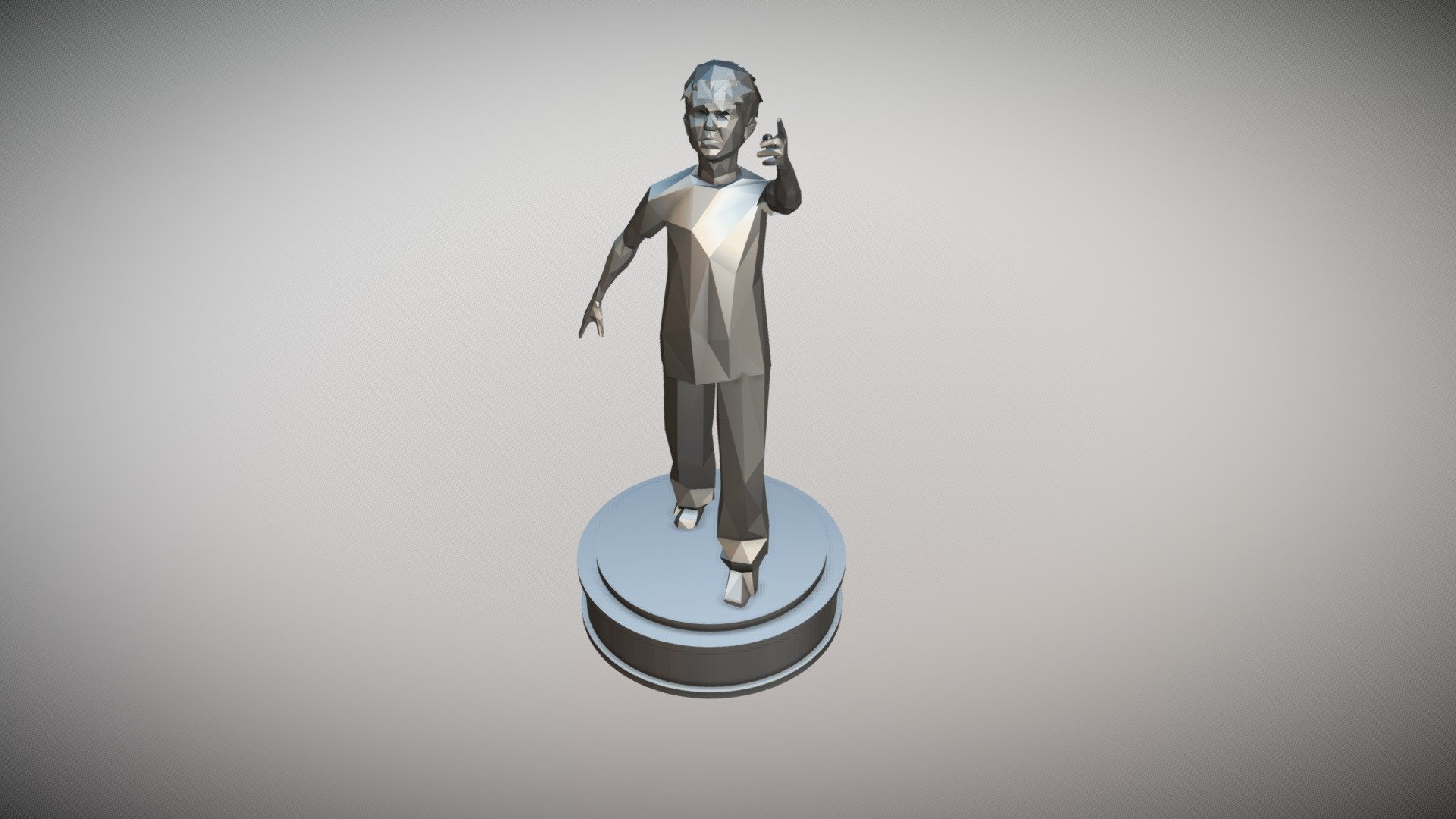 Kid V2 - Statue - 3D model by seanschleifer [059373e] - Sketchfab