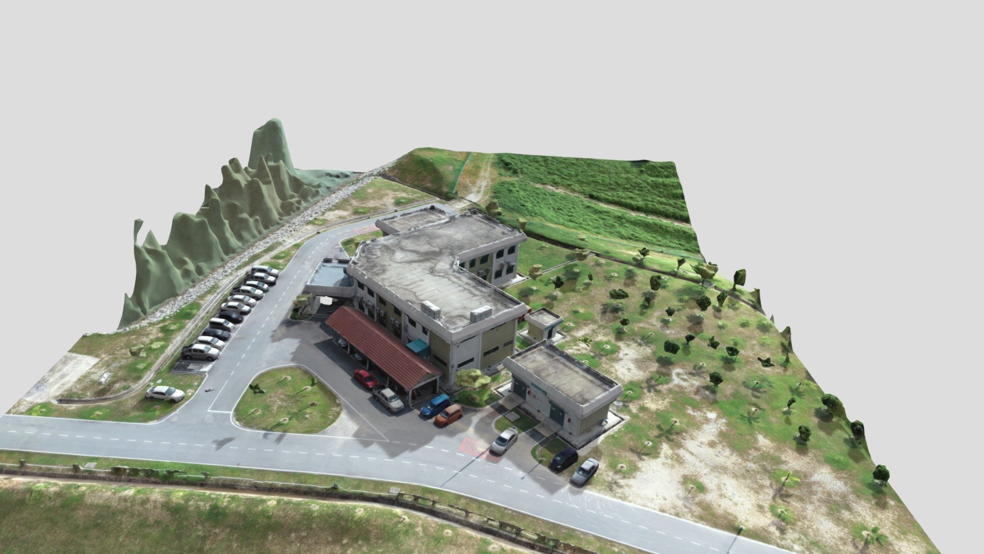 3D model (Pamer Admin Office) - 3D model by aizatsyamim [0594e1a ...