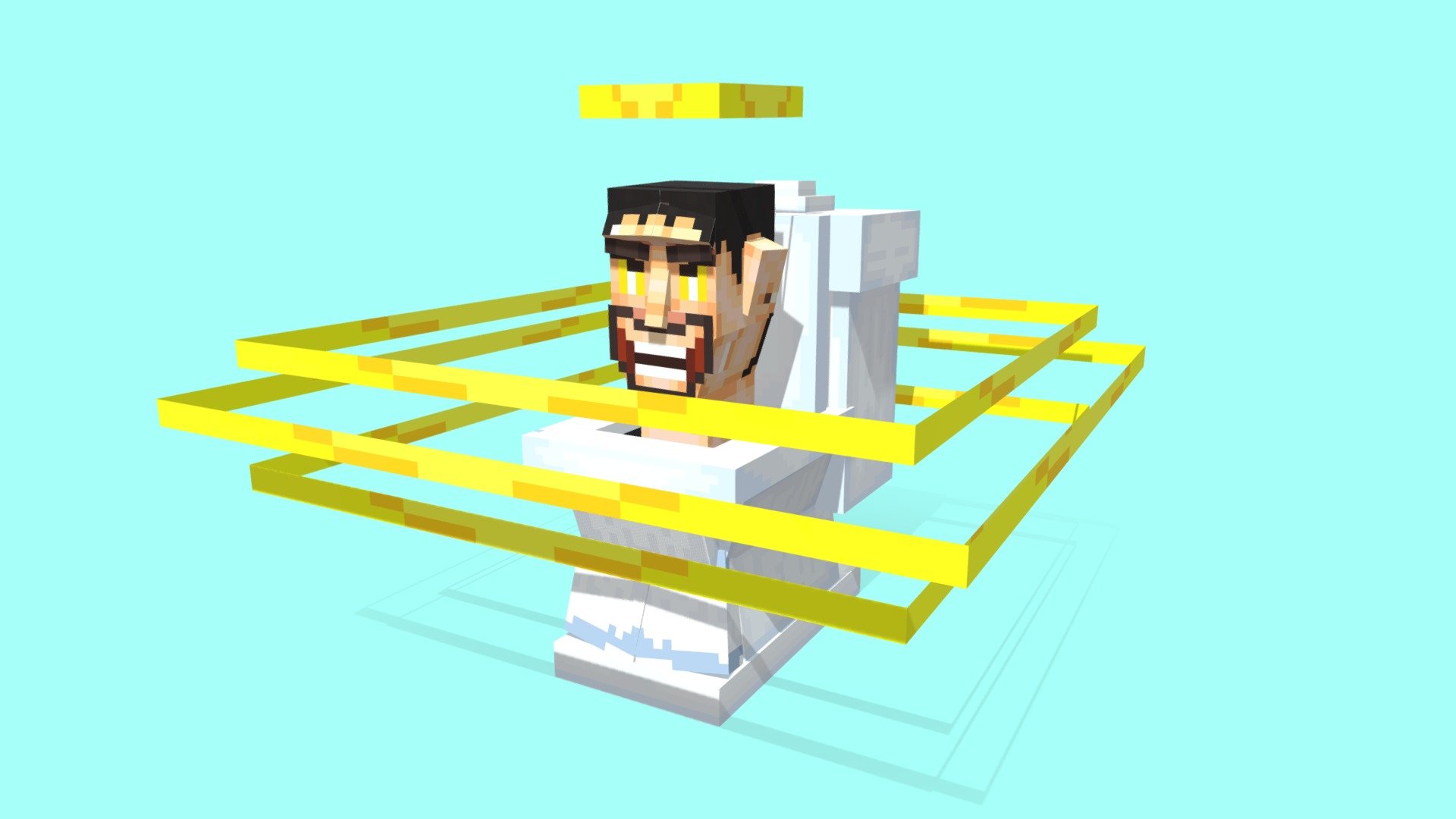Skibidi Toilet God - Minecraft - Buy Royalty Free 3D model by El ...