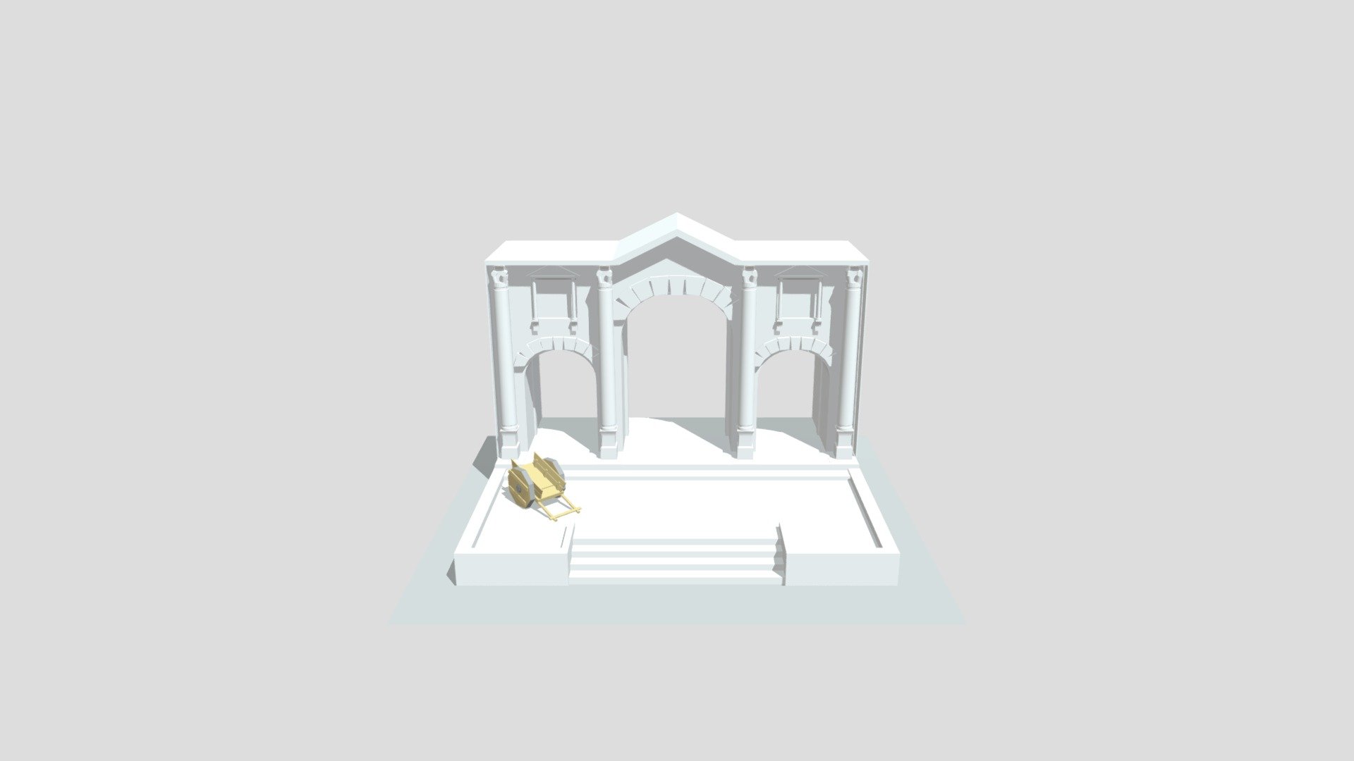 Gate - Download Free 3D model by Foxy_Day [0597e61] - Sketchfab