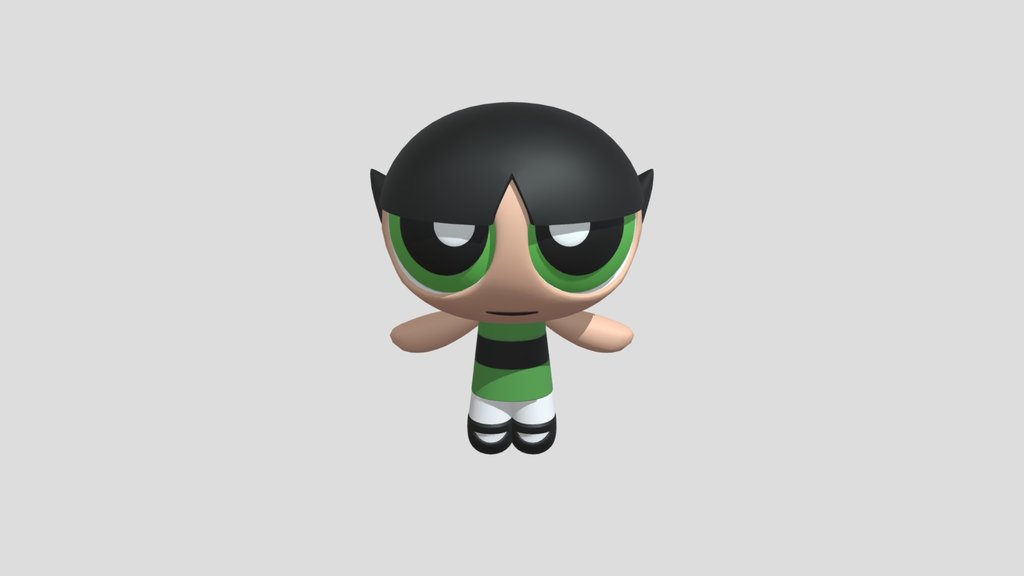 The Powerpuff Girls 3D Models - A 3D model collection by Guilherme ...