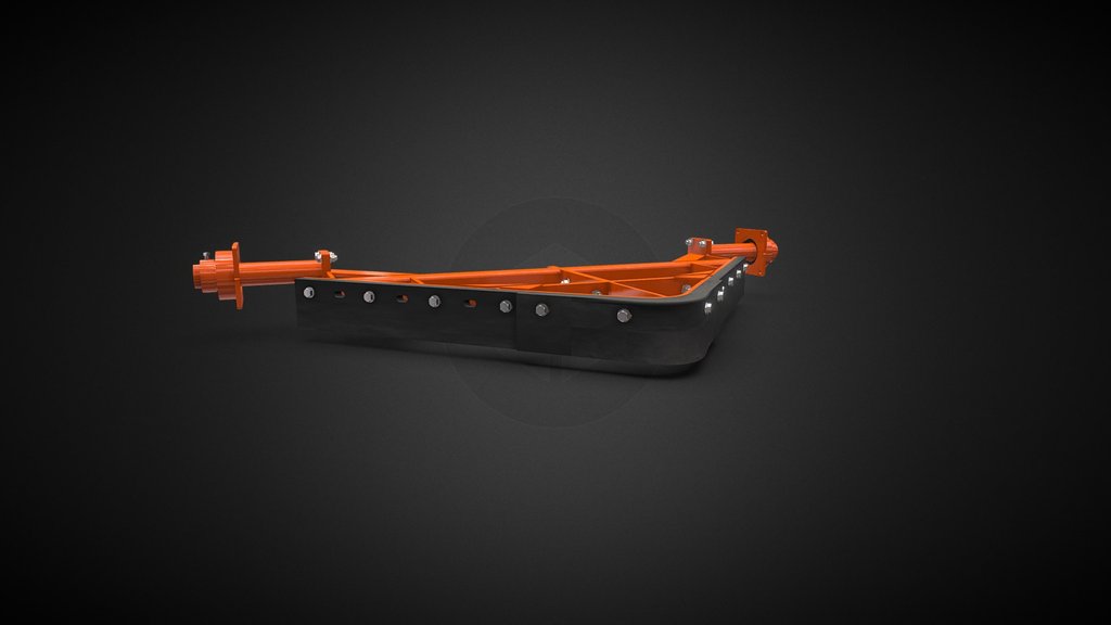 Conveyor Tail Pulley Protection - A 3D model collection by Martin ...