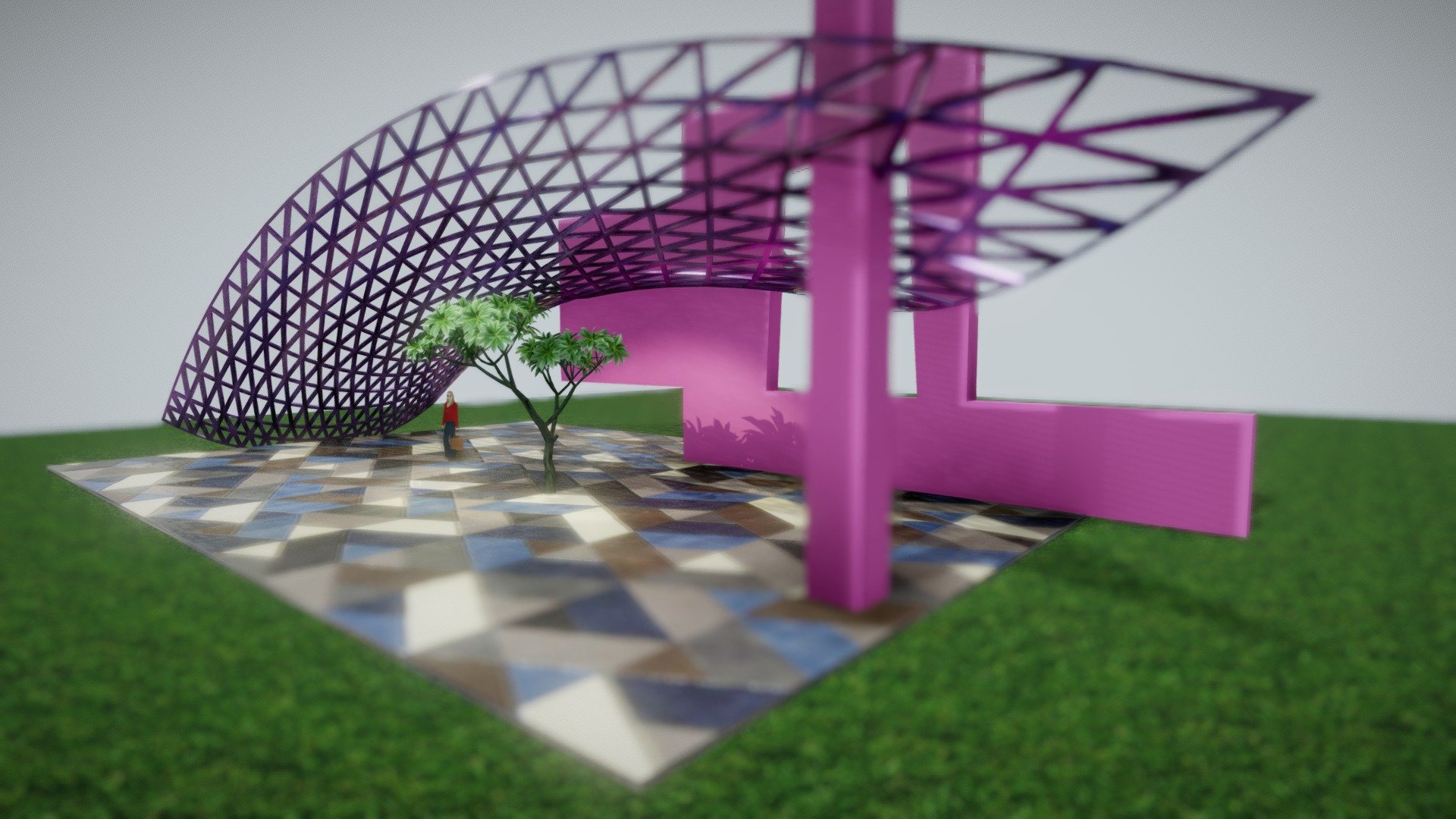 PAVILLION STUDY - Download Free 3D model by VEGA BRASIL | DESIGN ...