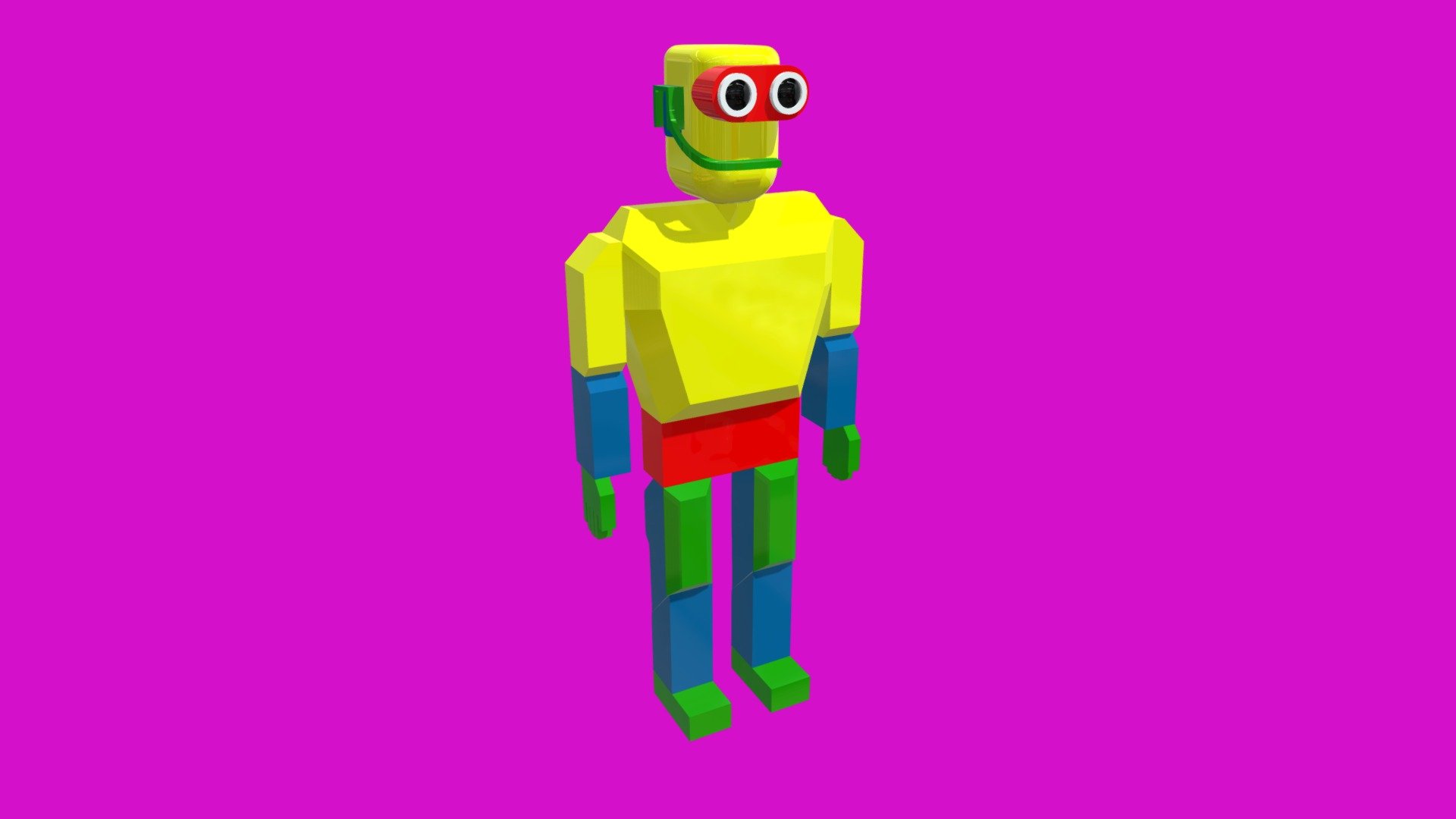 ROBOT (ANIMATE YOURSELF) - Download Free 3D model by fasteng [059ceed ...