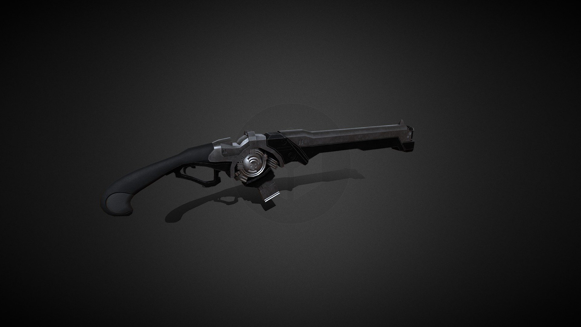 Sci-fi Gun - Download Free 3D model by sujirour [059db82] - Sketchfab
