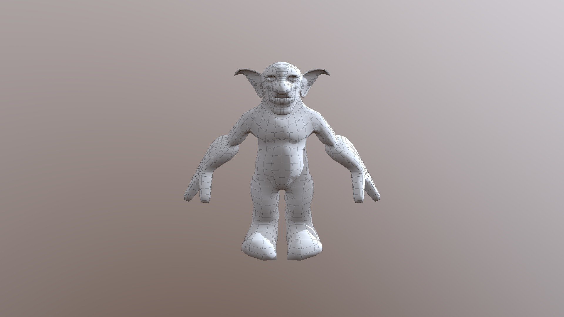 Goblin Base Mesh - 3D model by WE55ER5 [05a1615] - Sketchfab
