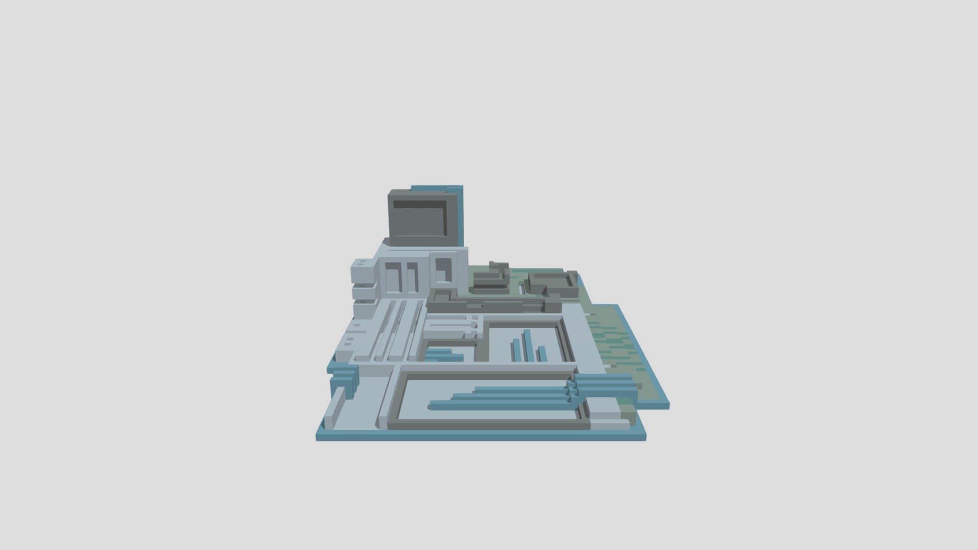 Primitive Voxel Bulding 2 - Download Free 3D model by gmpkpm [05a162b] - Sketchfab
