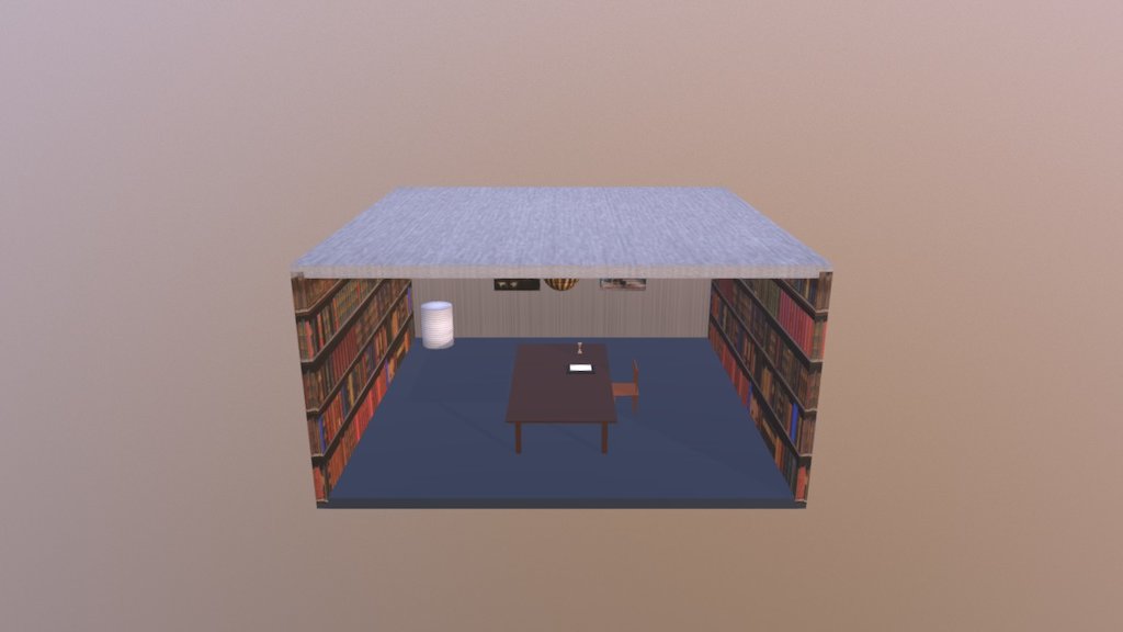 Library - 3D model by Remzhys [05a38c5] - Sketchfab