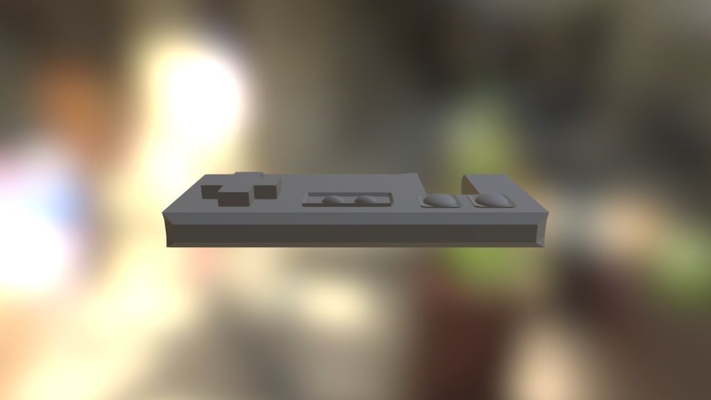 Control NES - 3D model by D3DPRINT [05a5b7b] - Sketchfab