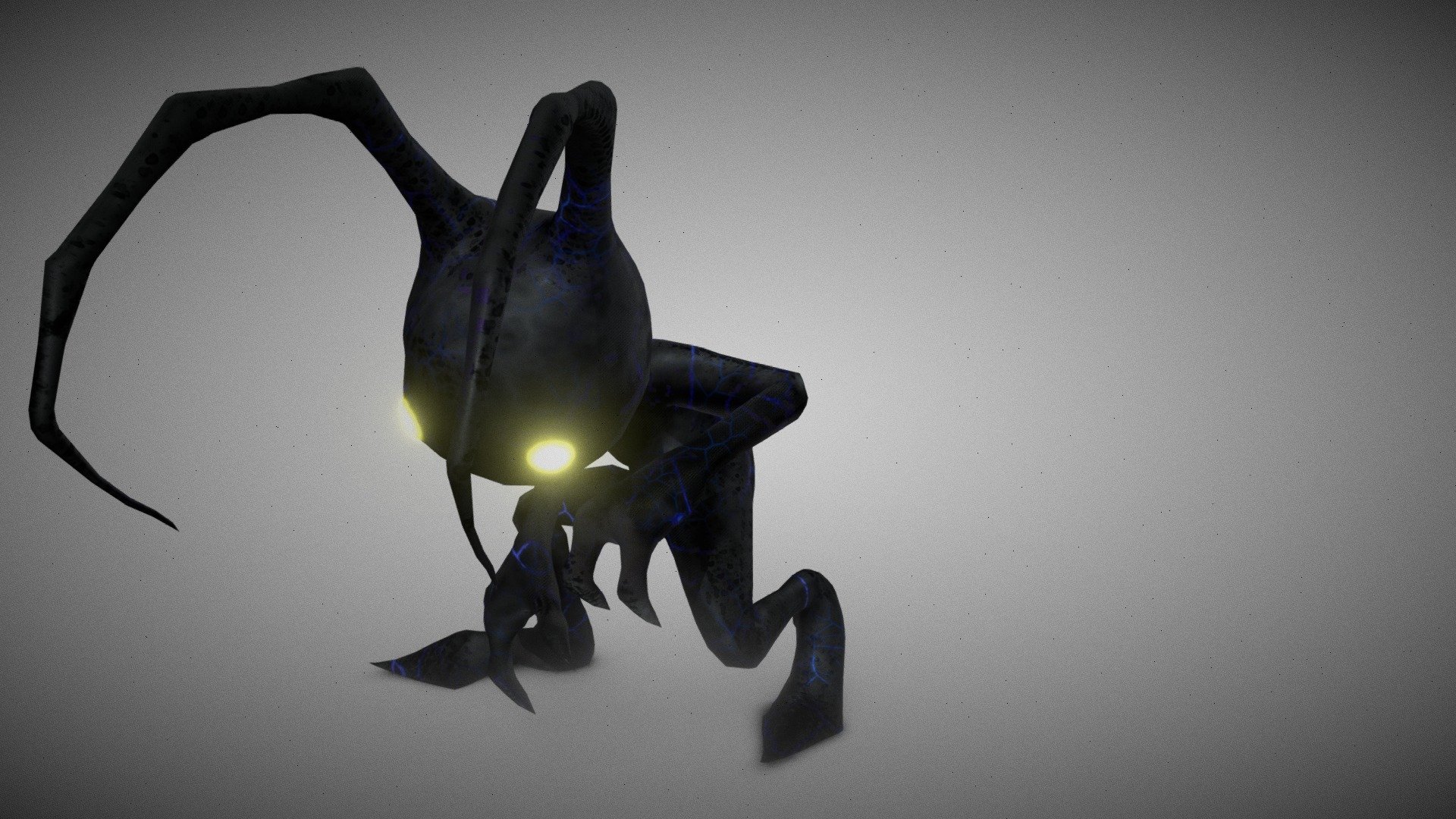 Shadow Heartless (Fanart) - 3D model by John Burton Darrow III ...