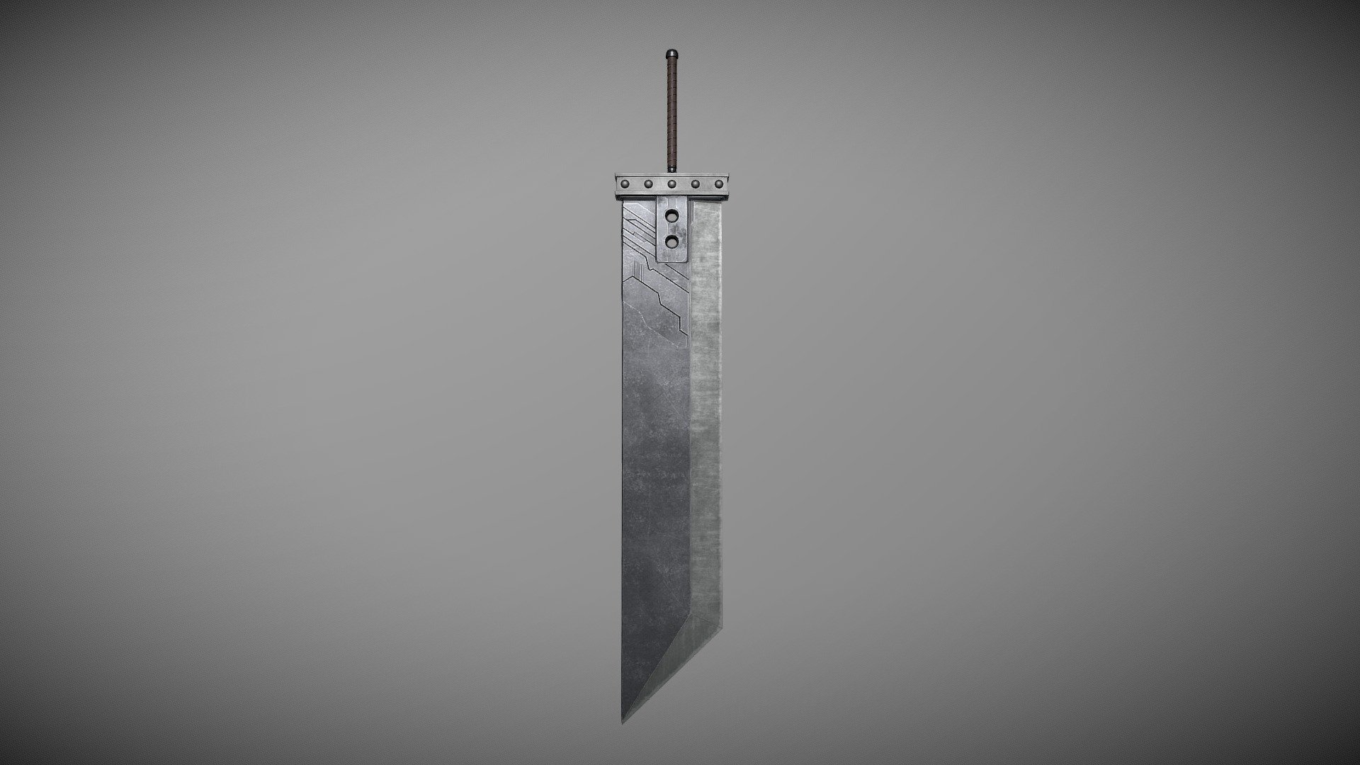 Final Fantasy VII Remake Buster Sword - 3D model by Franco Aria ...