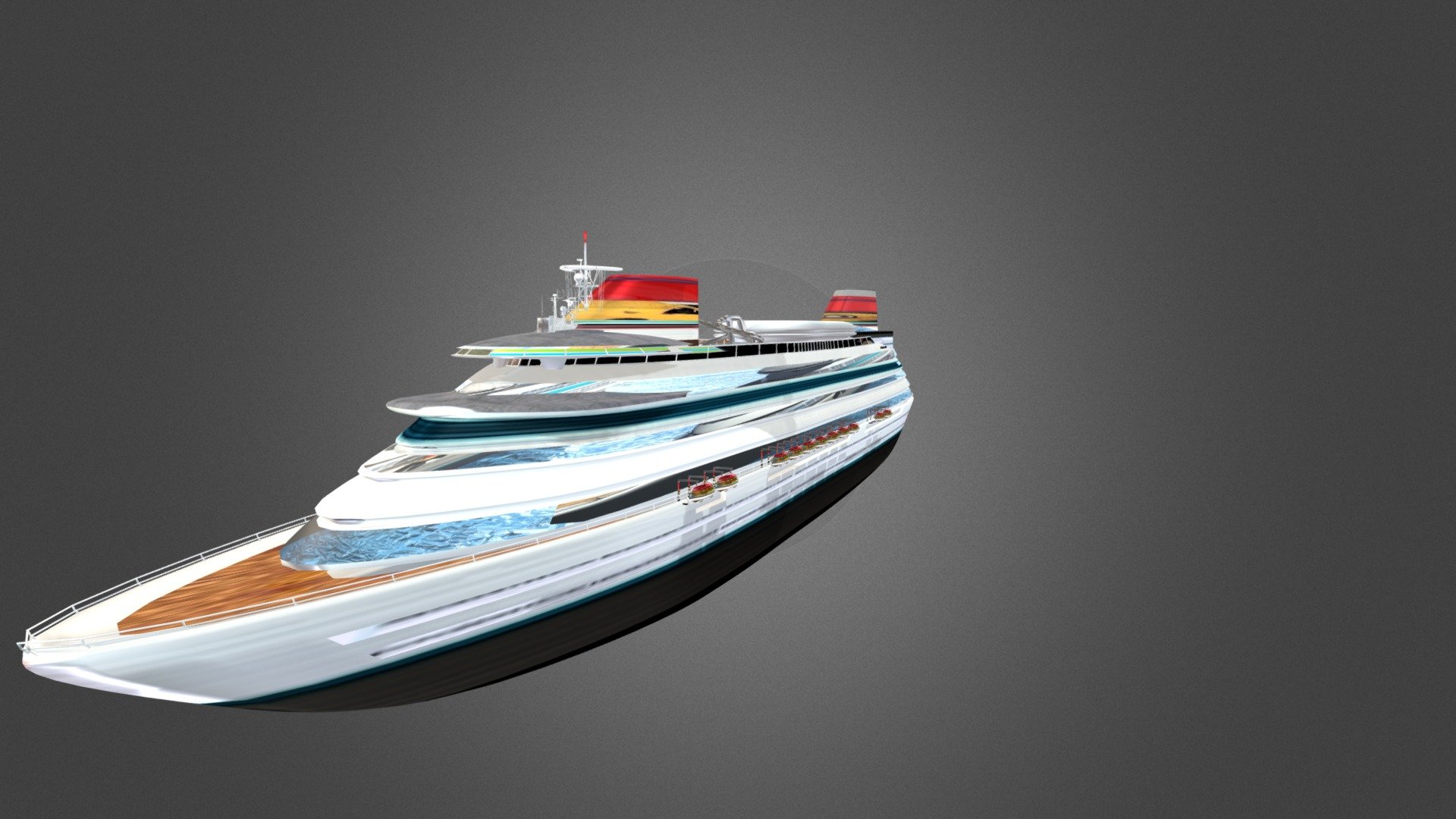 Sun Princess Ship - Buy Royalty Free 3D model by greenlive [05a65cd ...