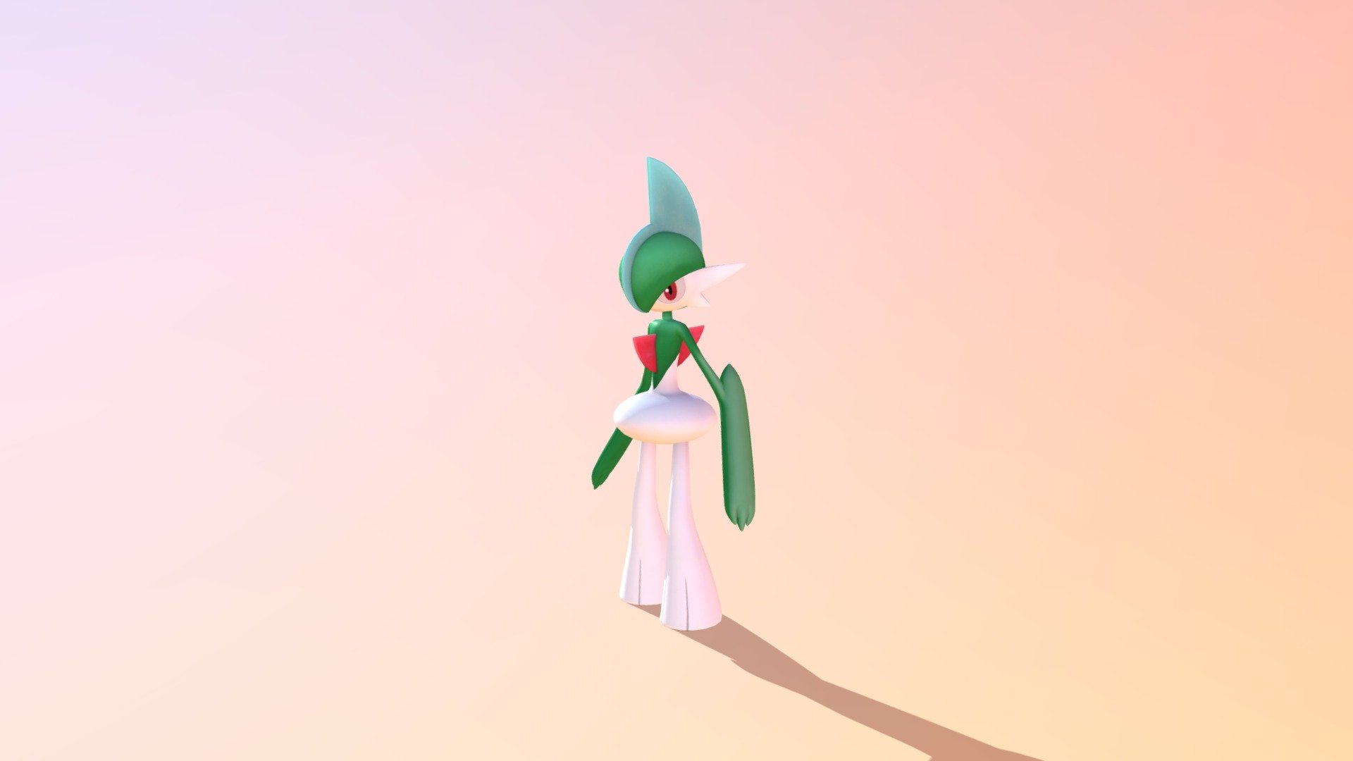 gallade - 3D model by test (@test6) [05a66e5] - Sketchfab