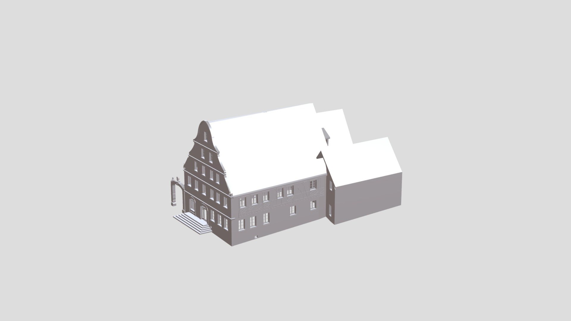 Goldener Schwan 3D-Model - Autodesk Revit - 3D model by Maryam Ghasemi ...