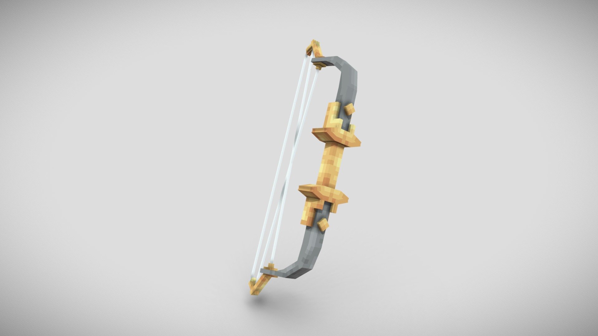 Dwarven Bow - 3D model by Nitsan [05a9635] - Sketchfab