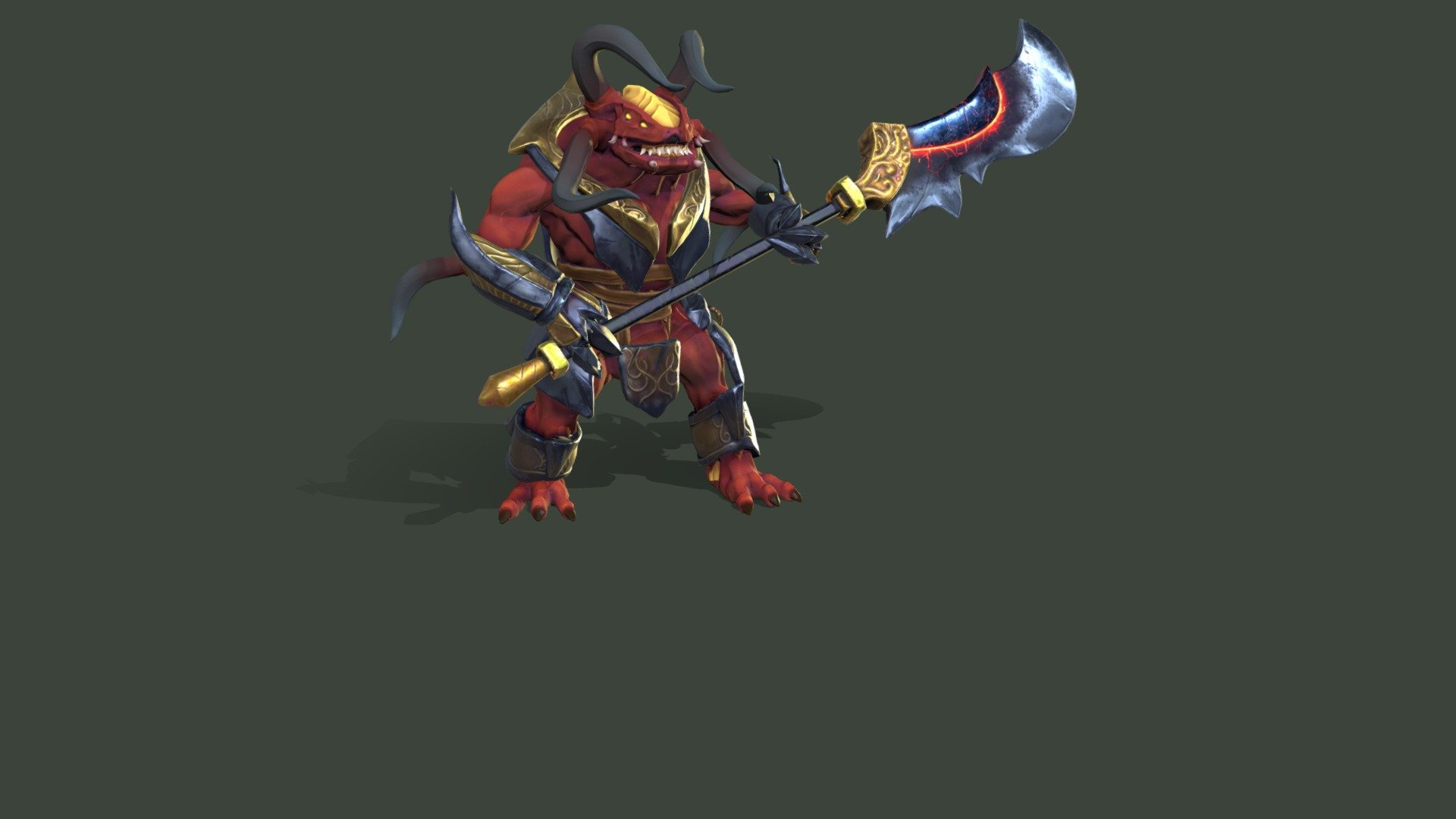 Mr Horns Base Attack Animation - 3D model by godorofalex [05a9925 ...