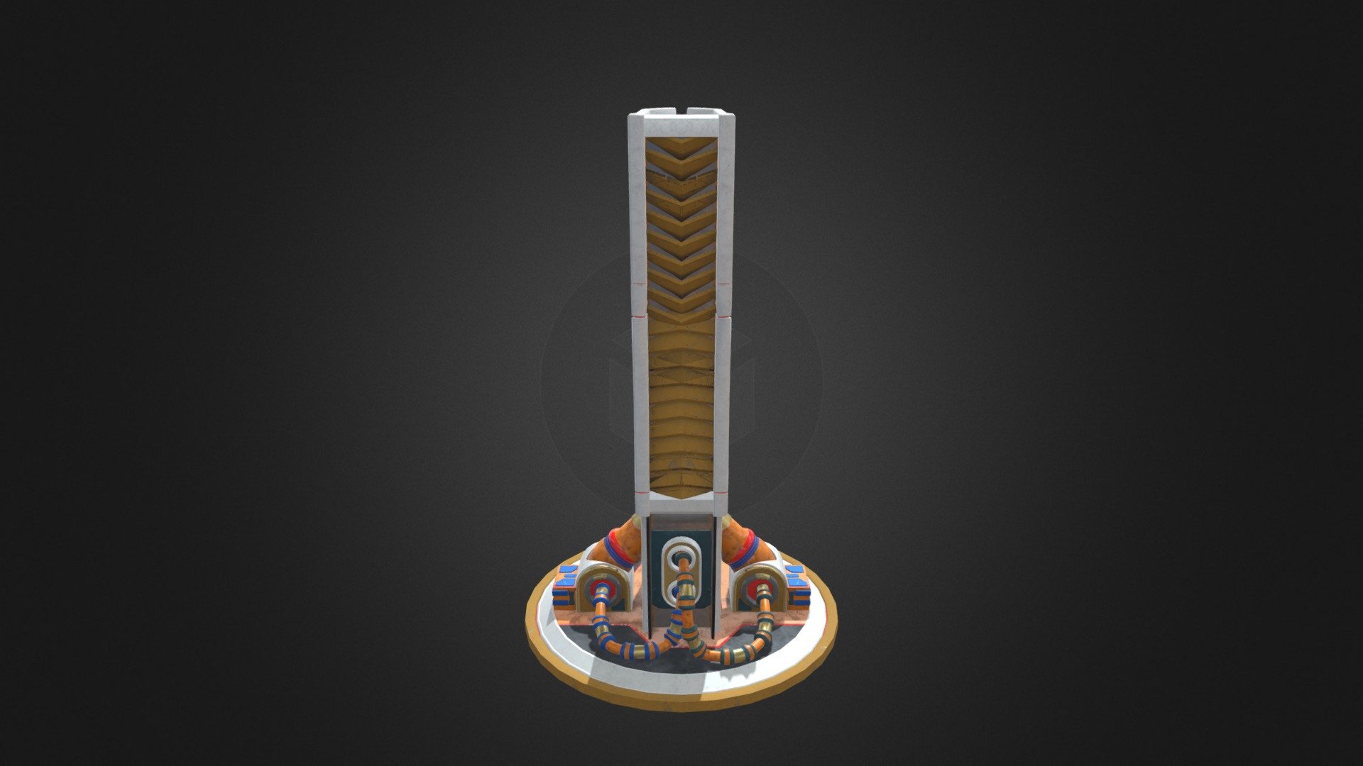 WindTrap old technology - 3D model by Asledziu [05aa598] - Sketchfab