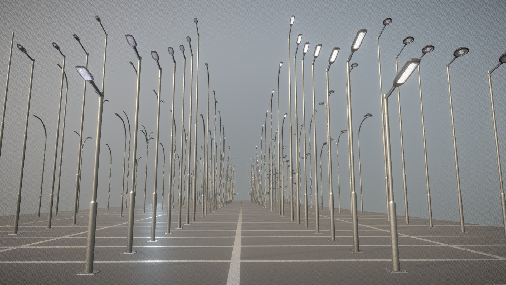 New City Lights (WIP-1) Overview - 3D model by VIS-All-3D (@VIS-All ...