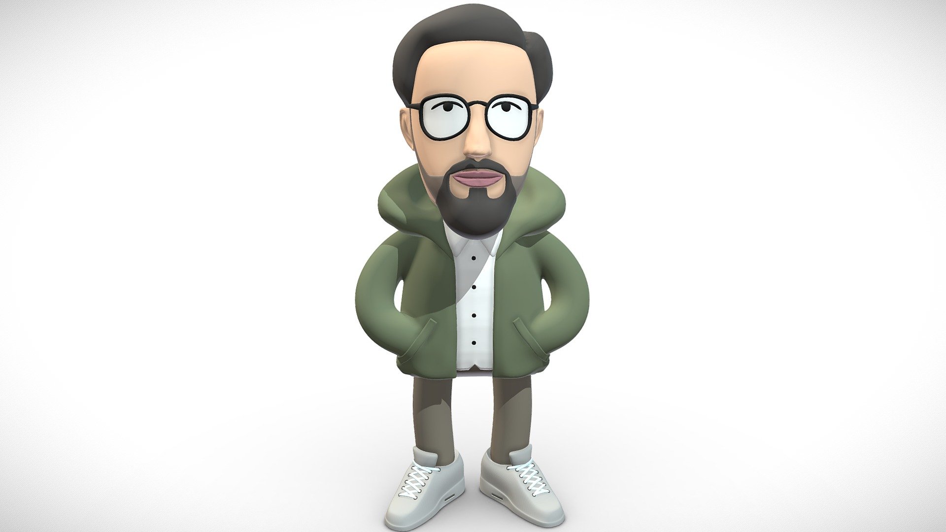 Cartoon character 02 _ - 3D model by Nestor3D (@anficyon) [05aa962 ...