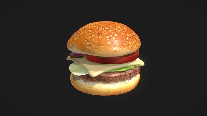 Burger 3D models - Sketchfab