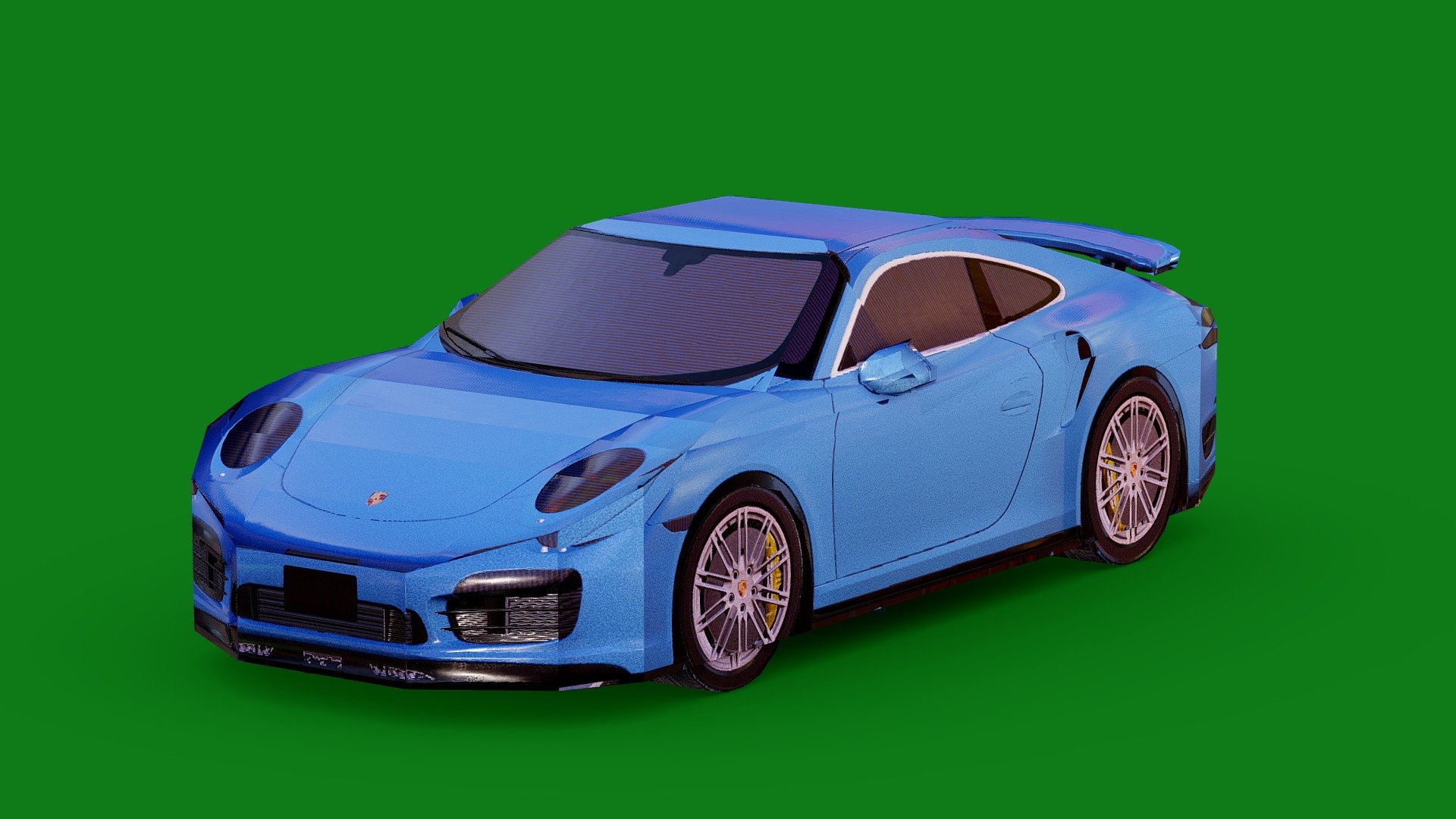 830 Tris Low poly Porsche Car - Download Free 3D model by abhayexe ...