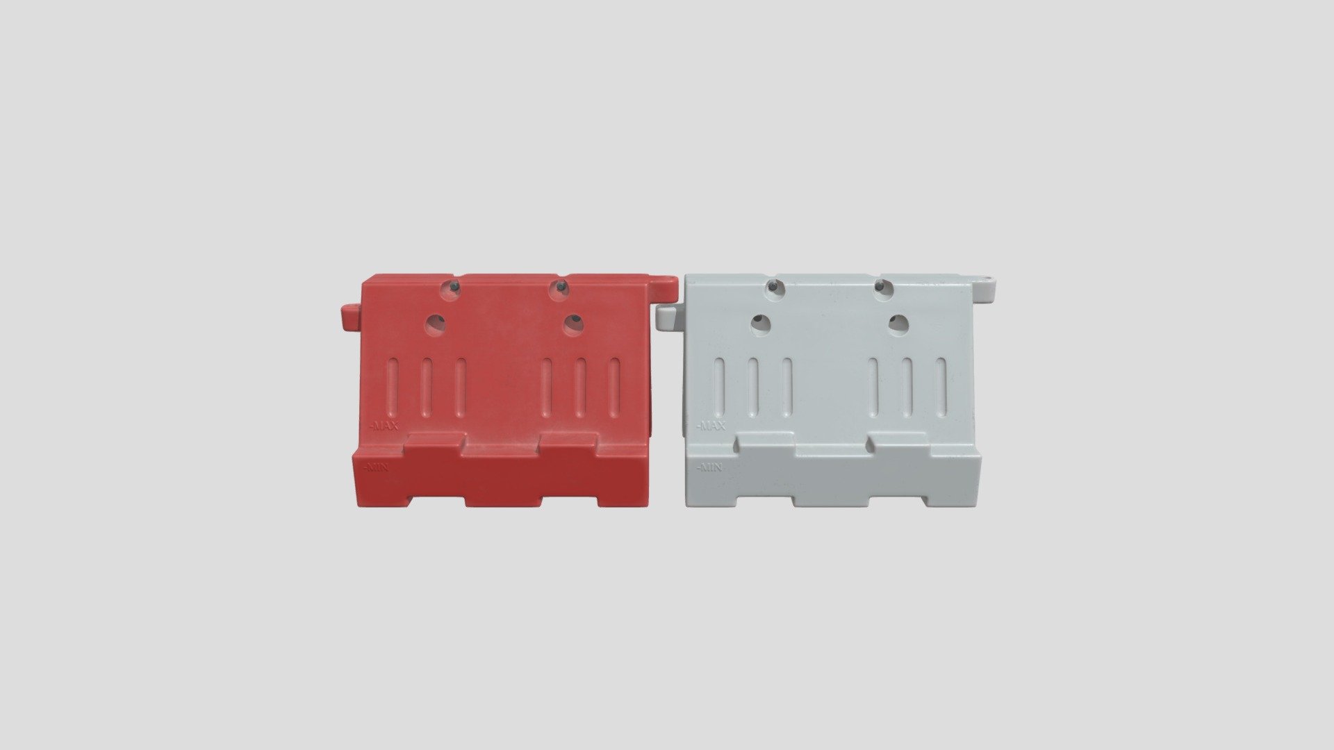 road barrier 55 AM218 Archmodel - Buy Royalty Free 3D model by ...