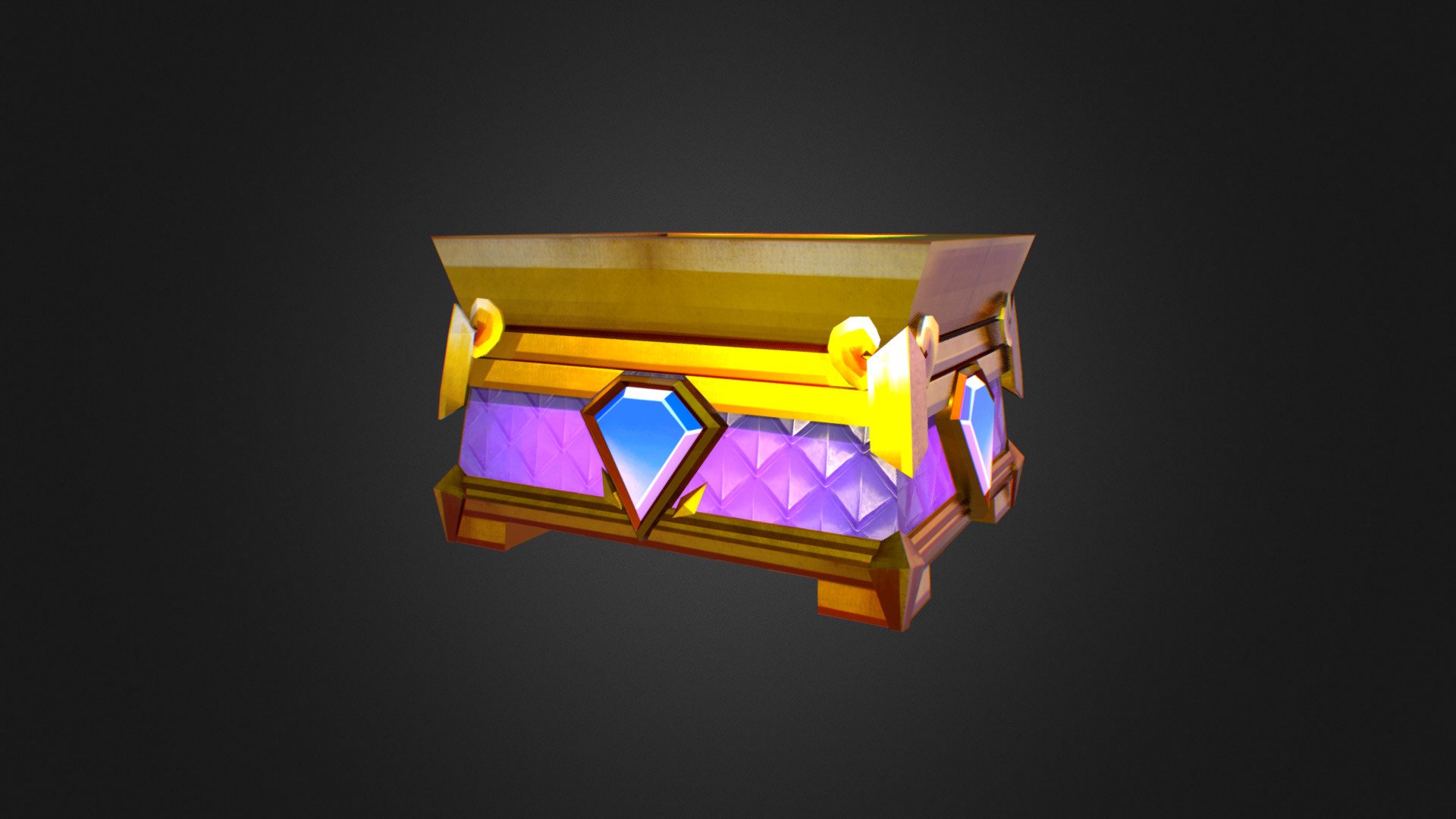 Fantasy Strongbox #3 - 3D model by Ricardo (@Rickysens65) [05adab6 ...