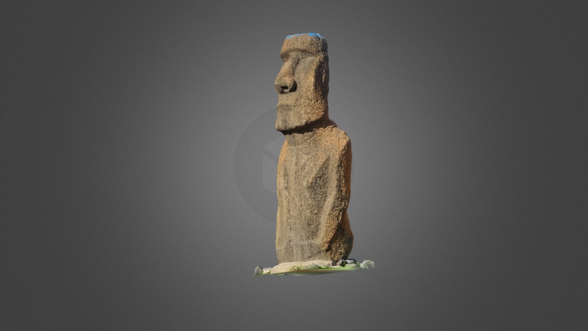 Moai - Museu Fonck - 3D model by CamiloBarreto [05af997] - Sketchfab