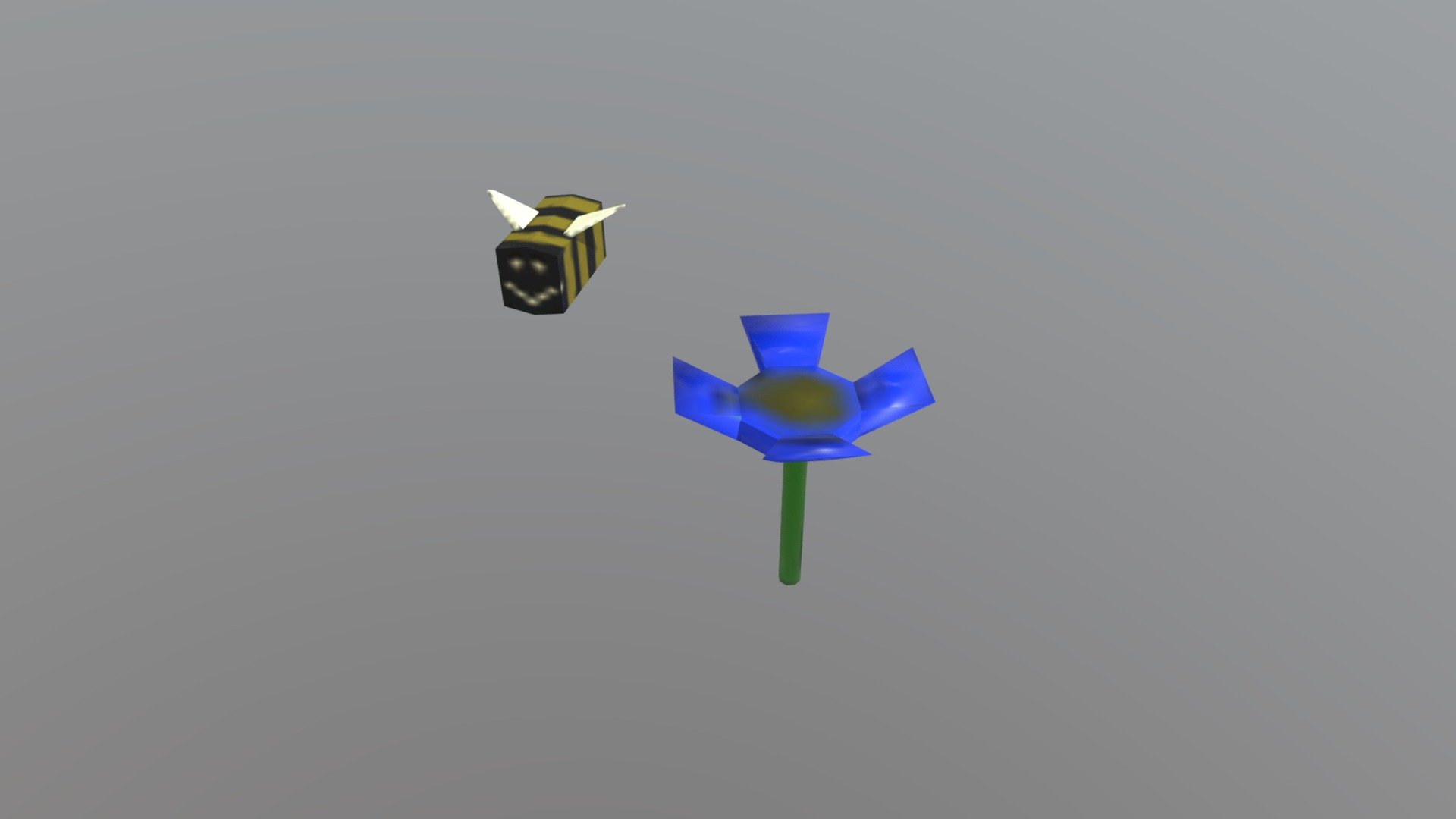 Flower for a square bee - Download Free 3D model by phischphood ...